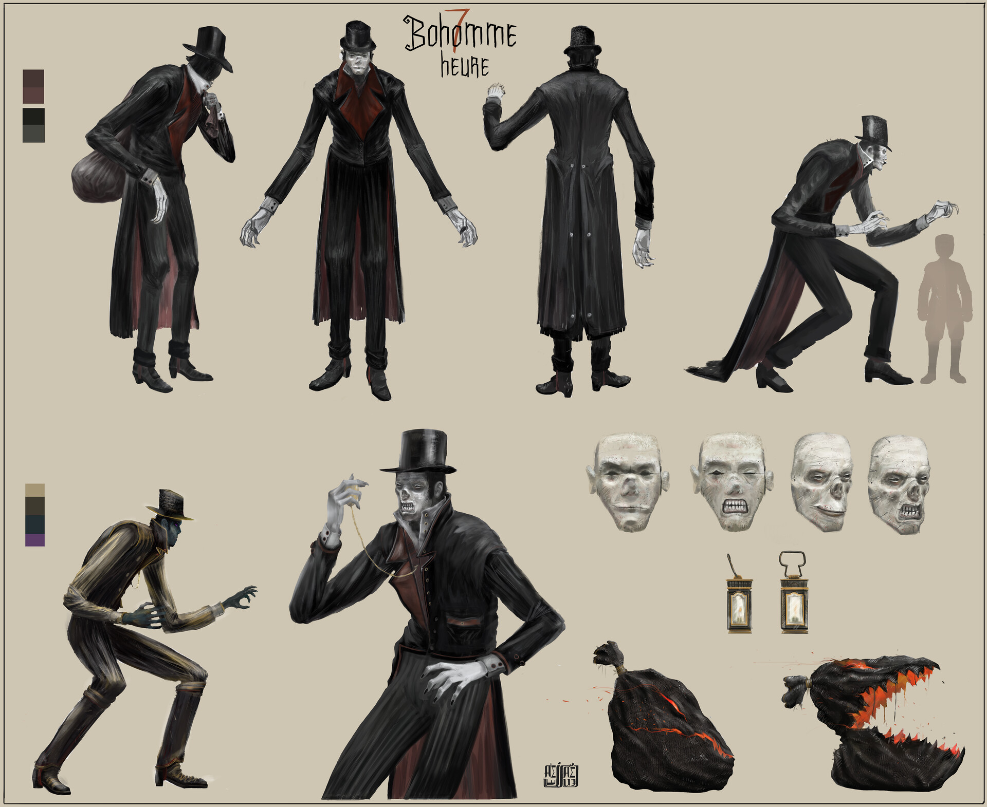 ArtStation - Concept Art for various school project