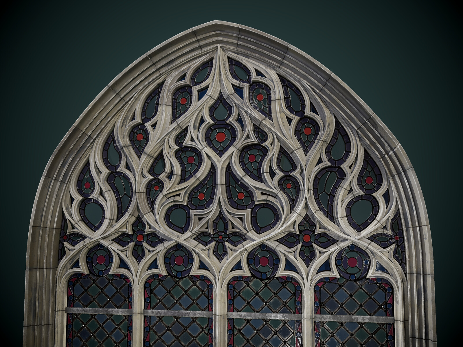 ArtStation - Gothic window