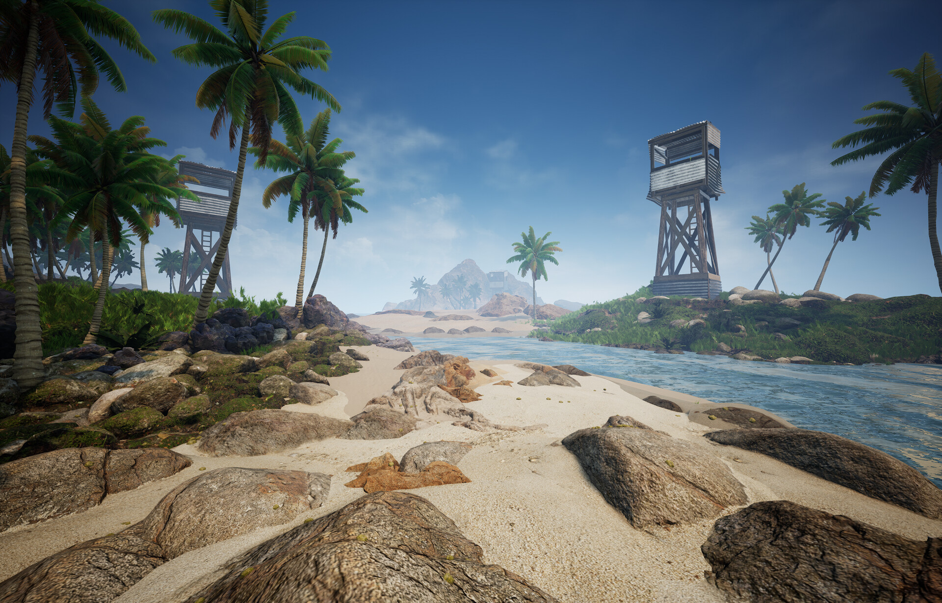 ArtStation - Battlefield beach