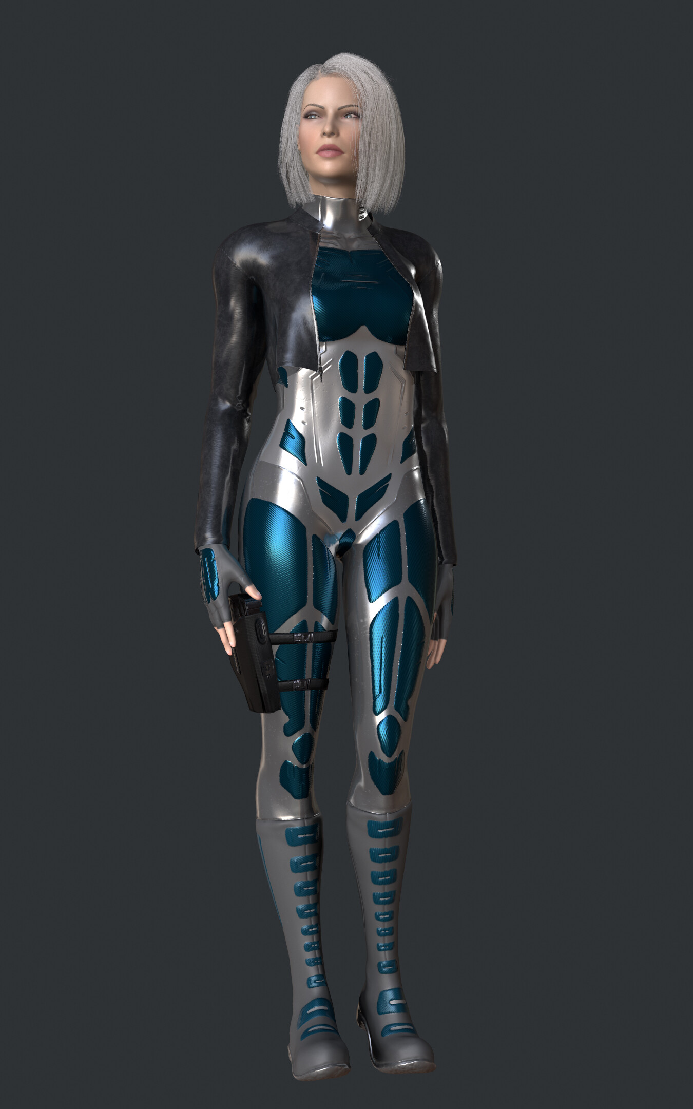 ArtStation - Scifi Agent Sara