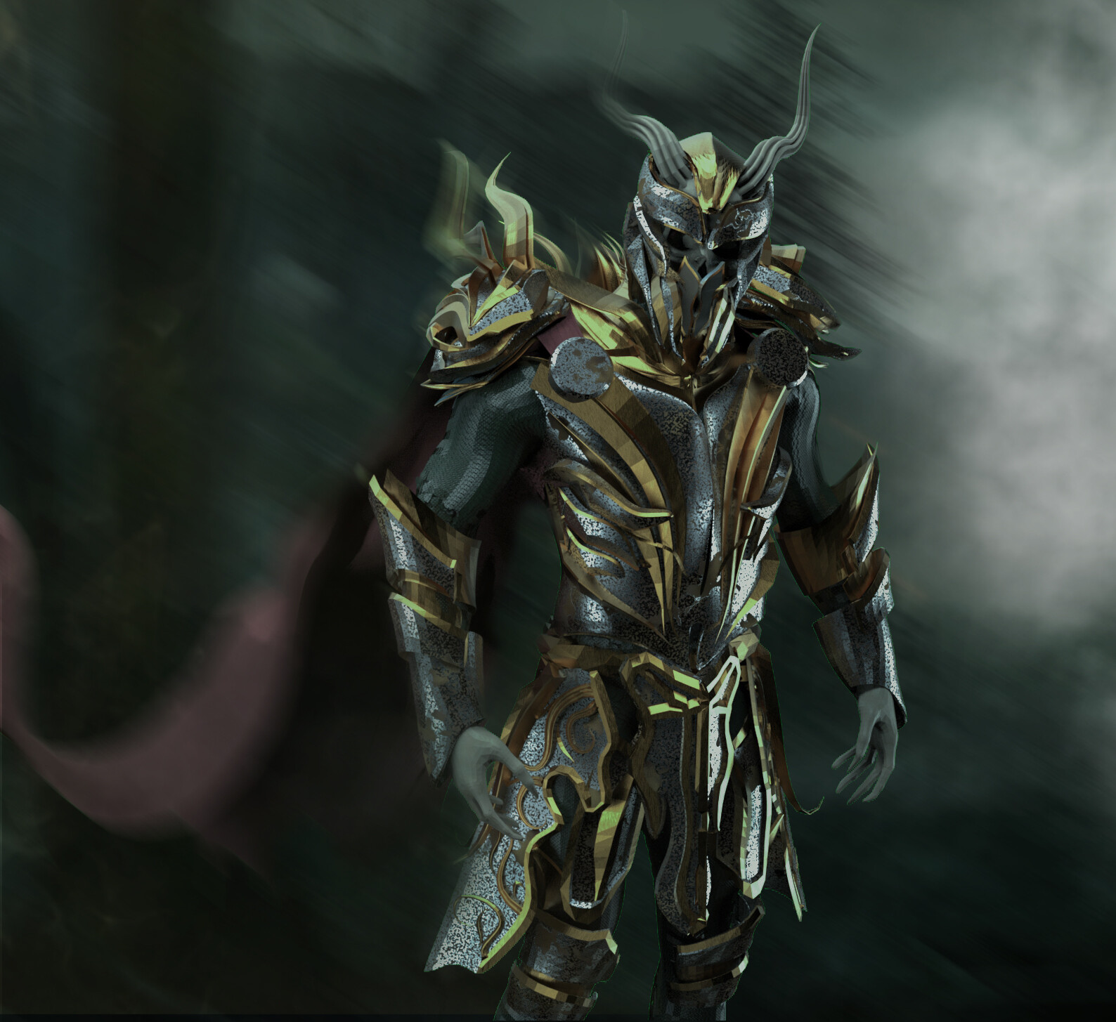 ArtStation - 3D character design " knight"