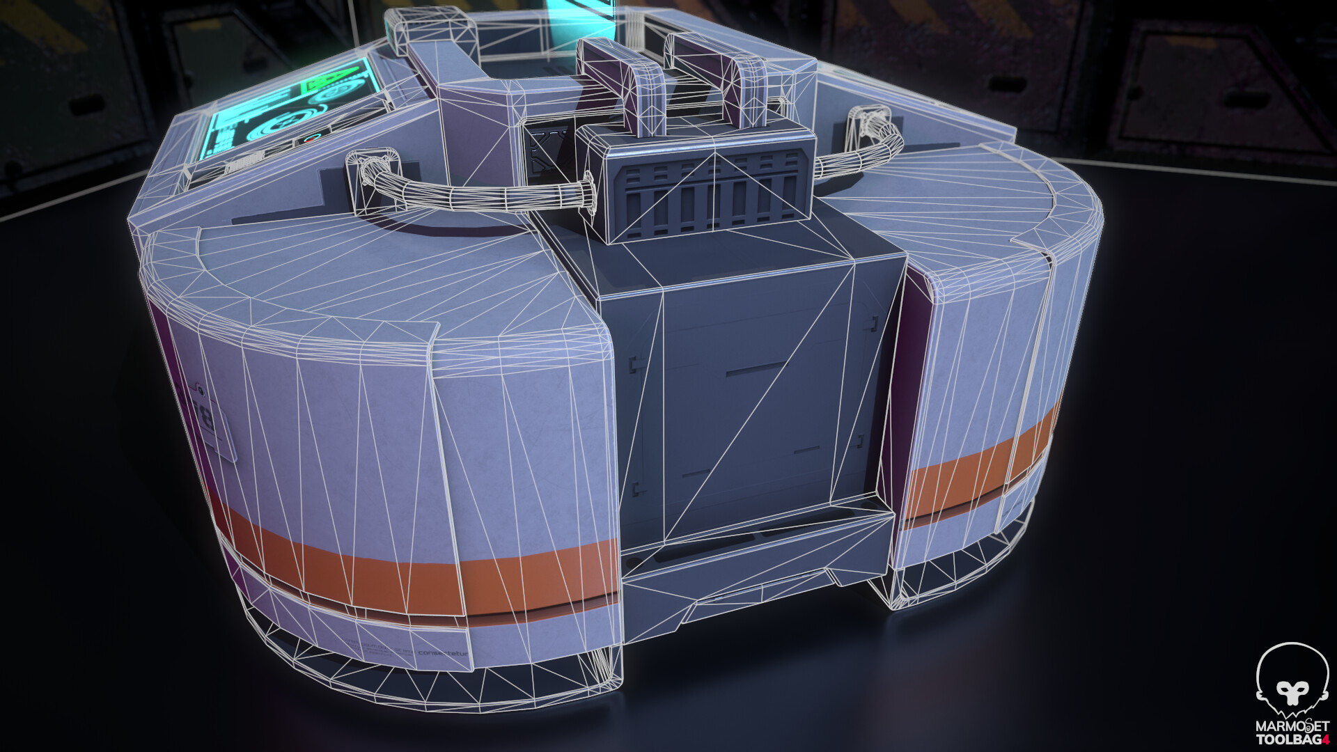 Alperen Mimaroğlu - Sci-fi Workstation (Real-time)