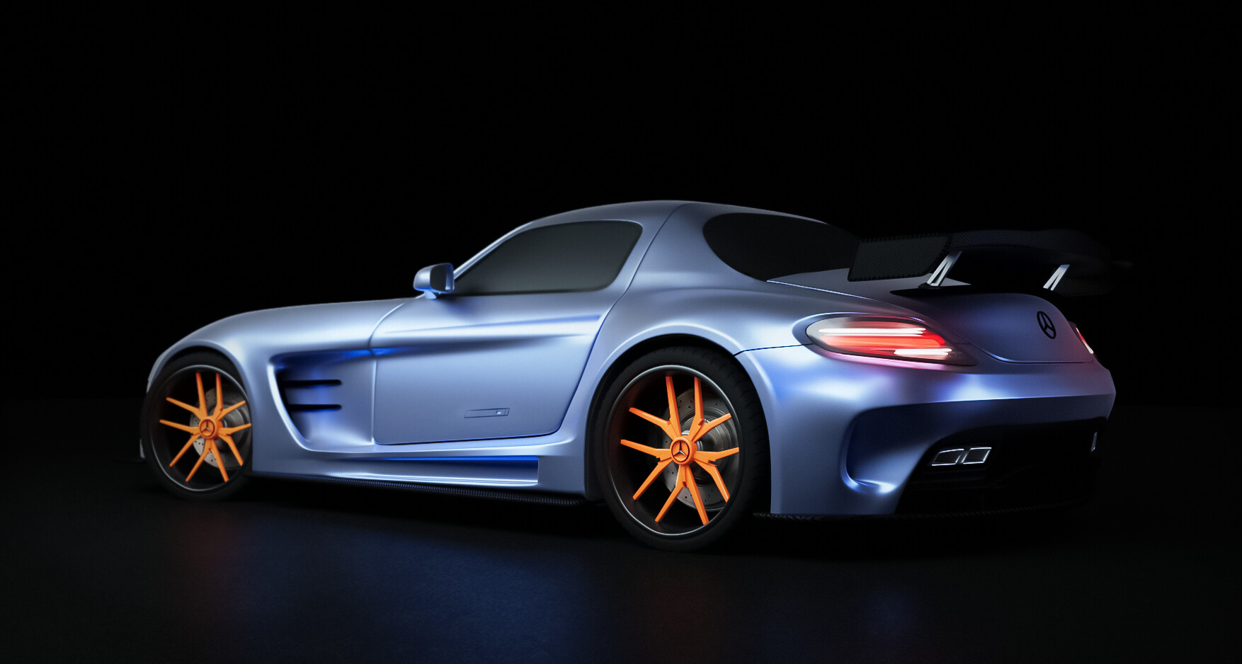 ArtStation - Mercedes AMG SLS - Automotive Render