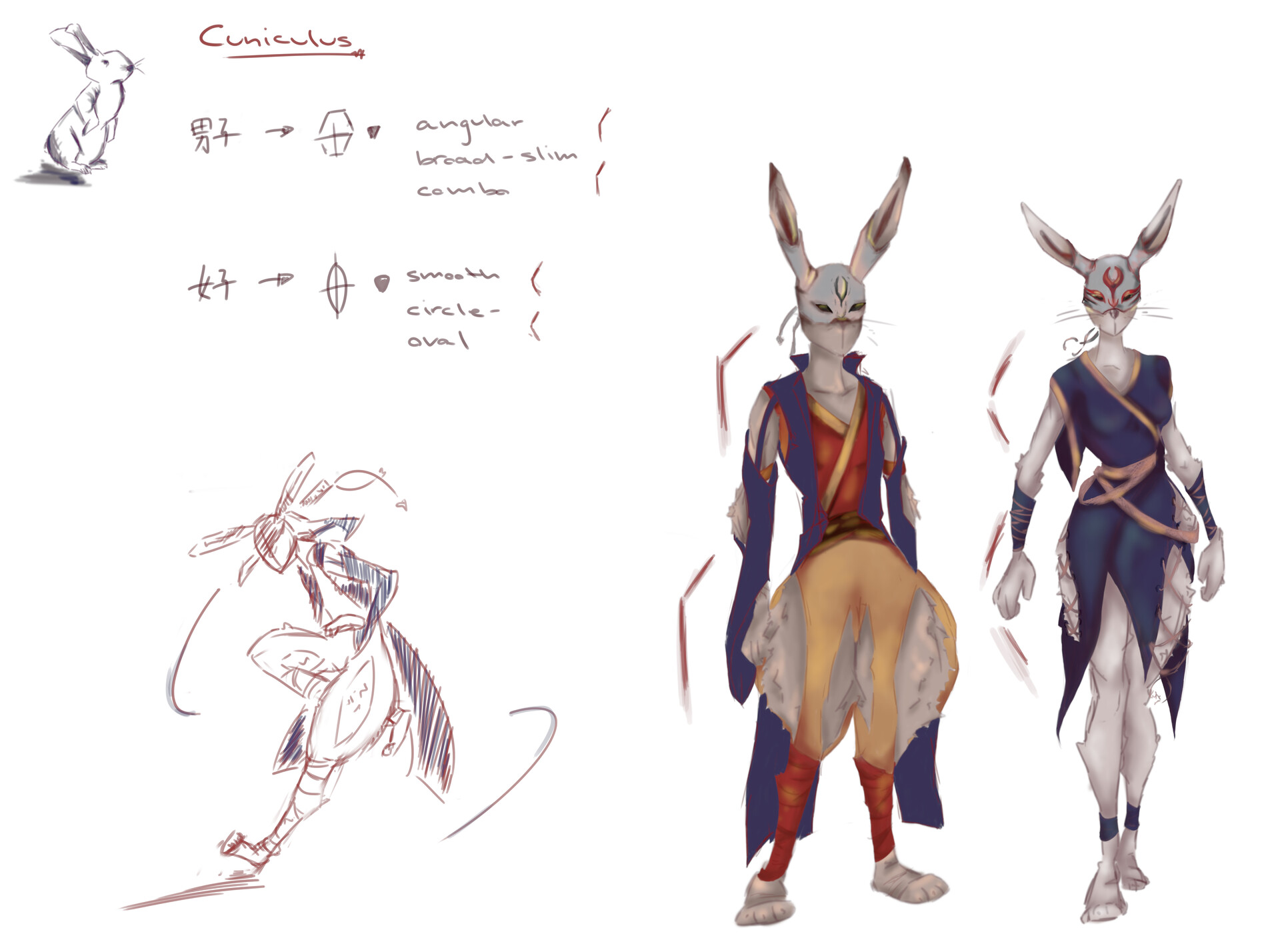 ArtStation - Rabbit Warrior - Concept Piece