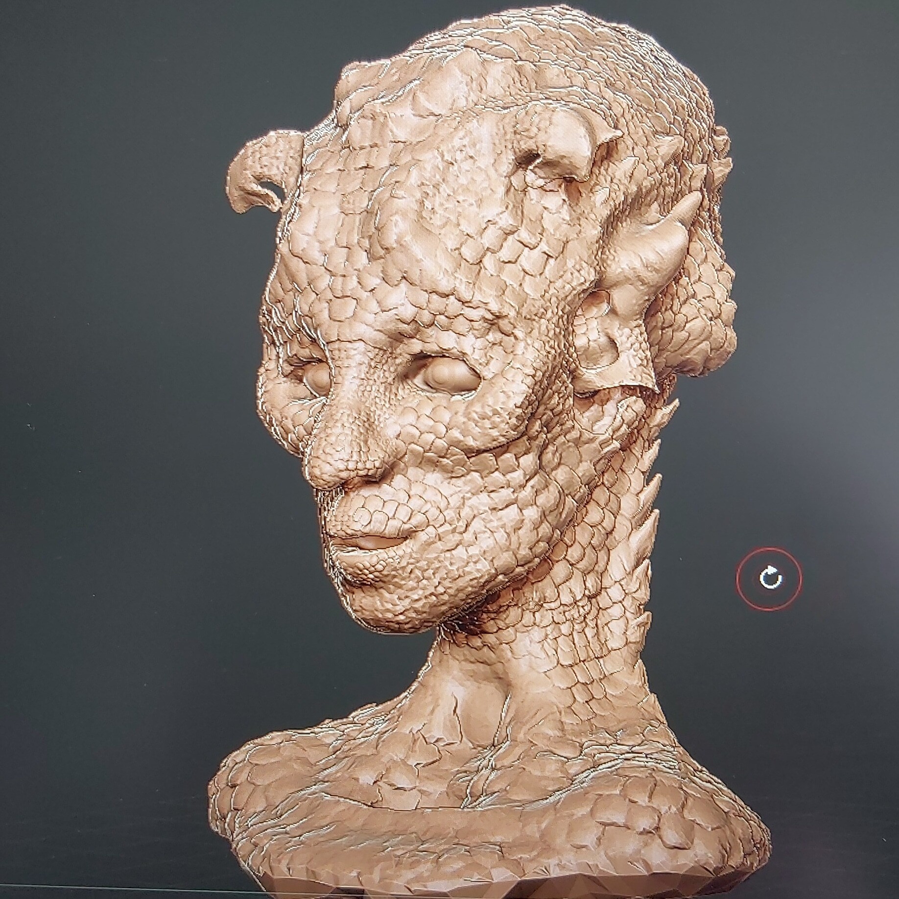 ArtStation - Dragon Lady Creature 3D model