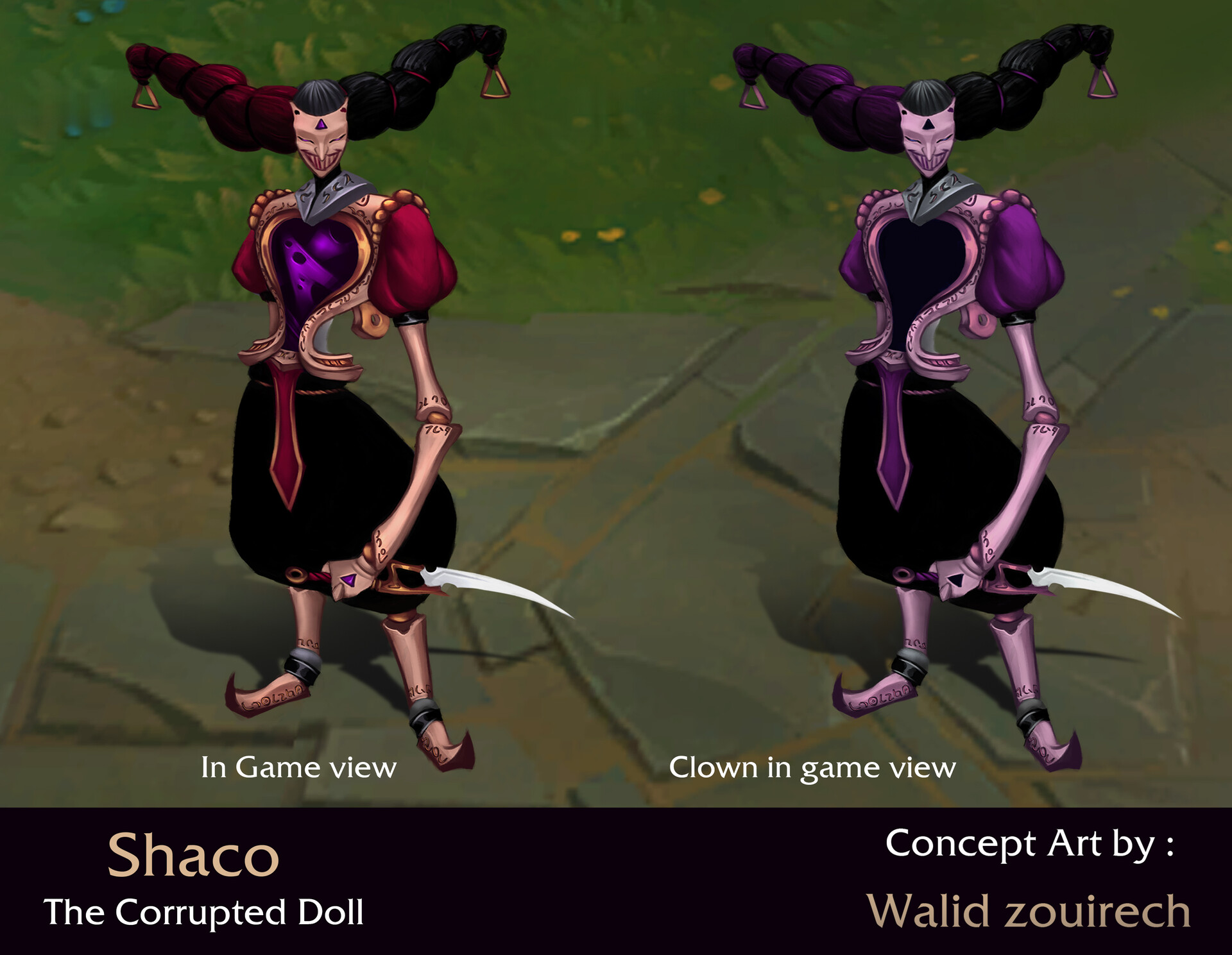 Walid zouirech - Shaco rework - League Of Legends Fan Rework