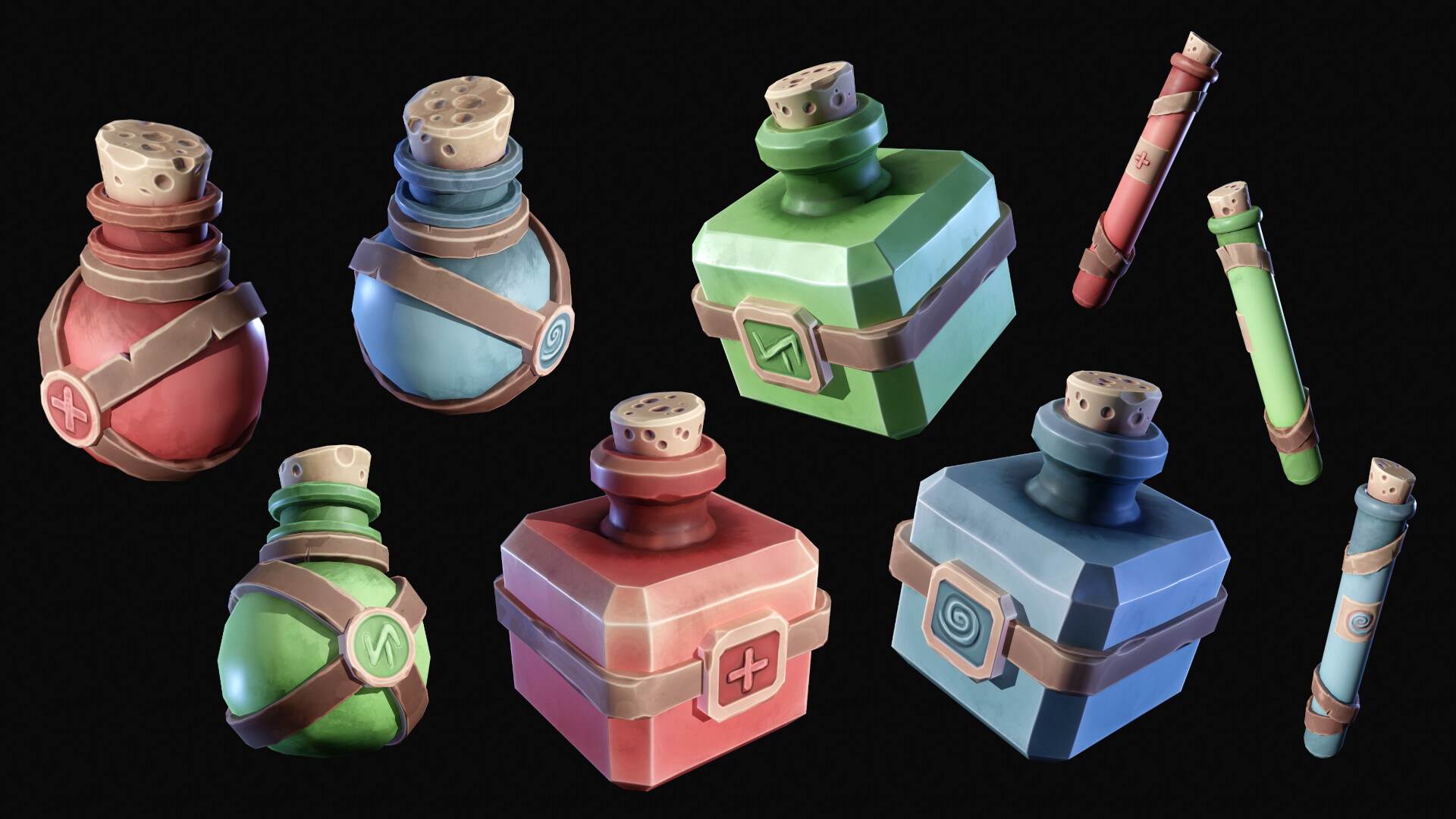 Dmitriy Shchukin - Potions, Treasures and Flags for dungeon