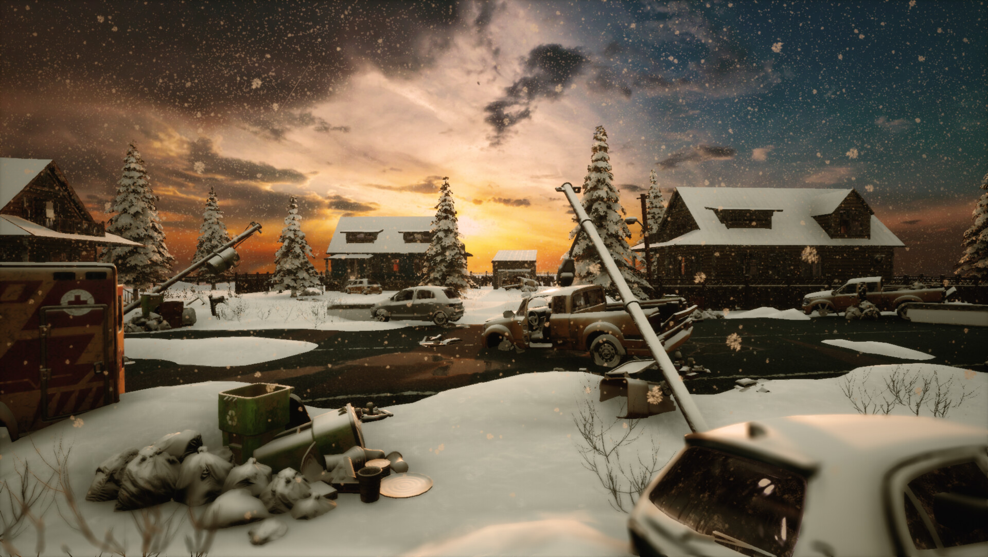 ArtStation - SnowTown