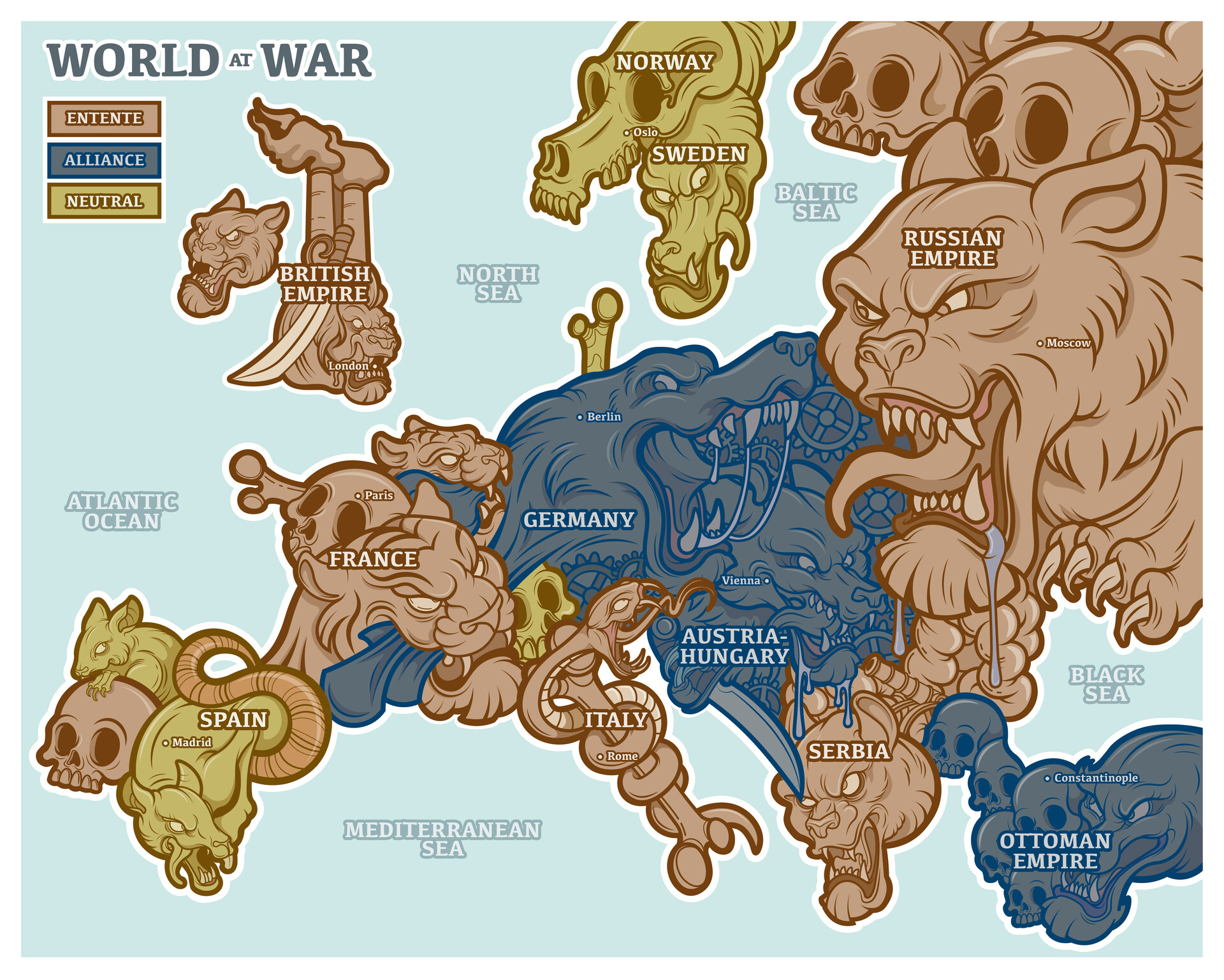 ArtStation - The World at War