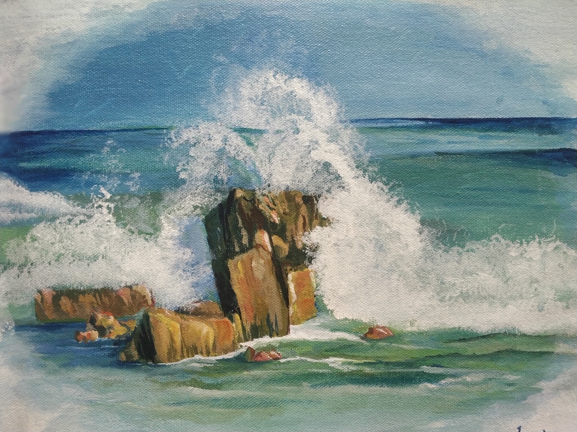 ArtStation - Rocks at Sea