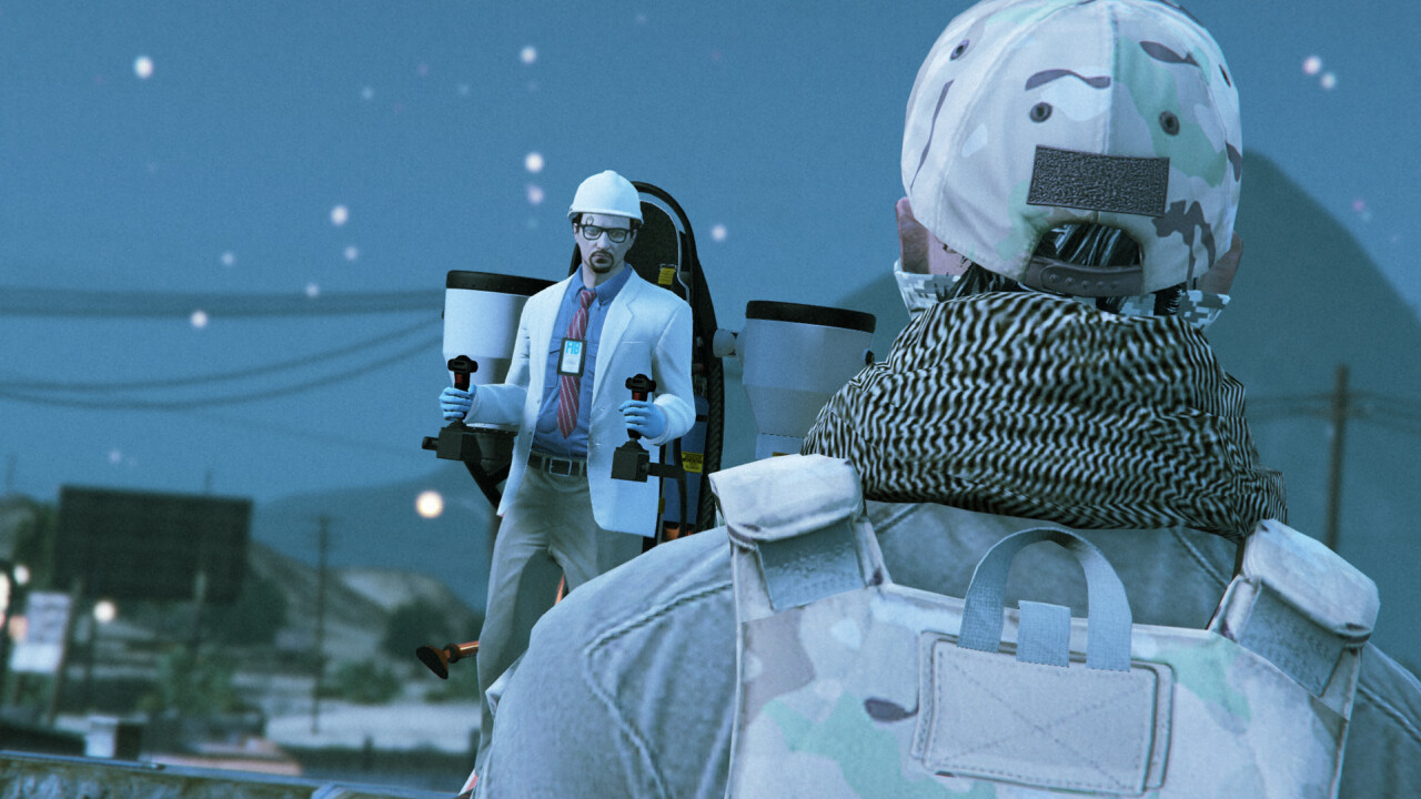 ArtStation - "Mr. Freeman?!?" | GTA Online