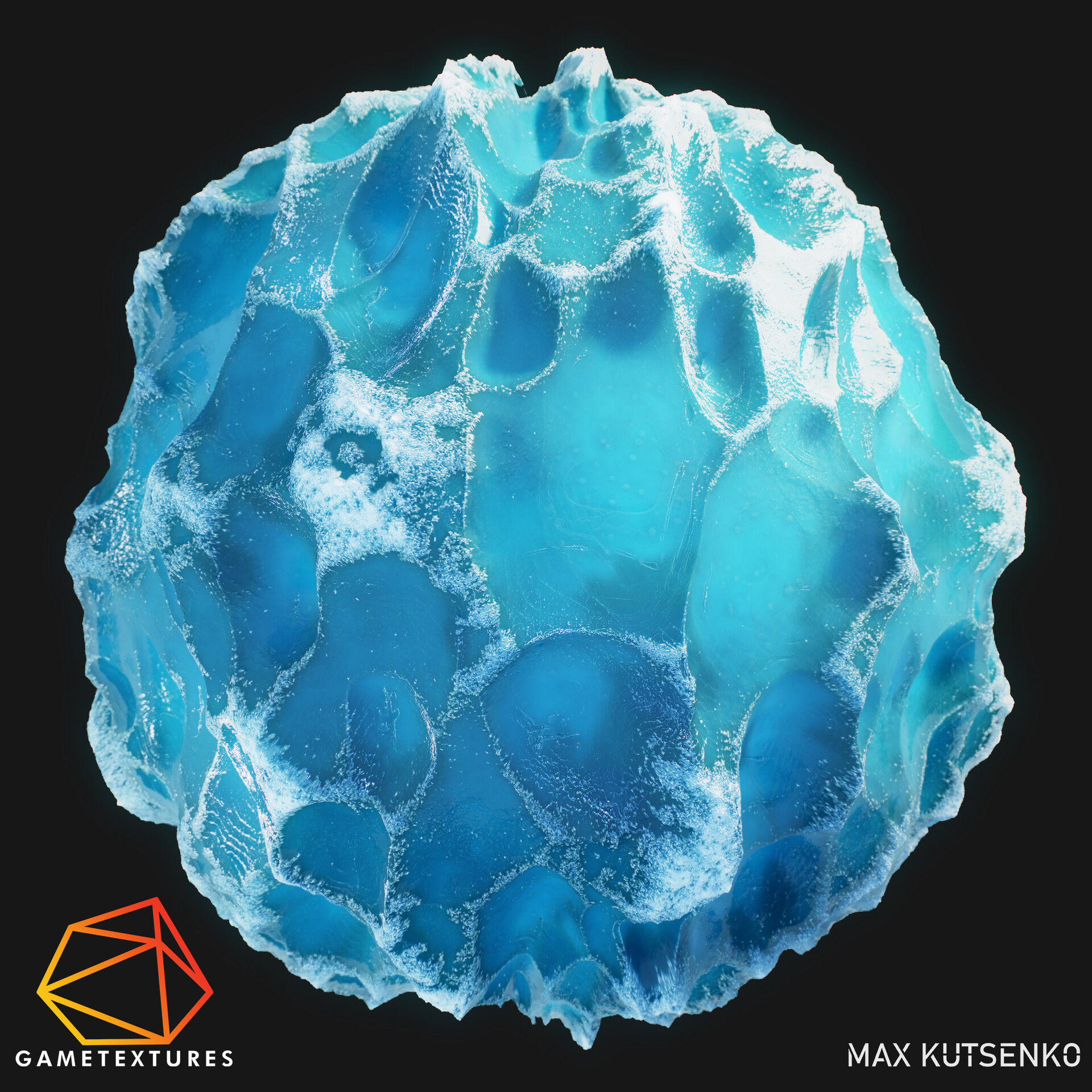 Max Kutsenko - Exposed glacial ice