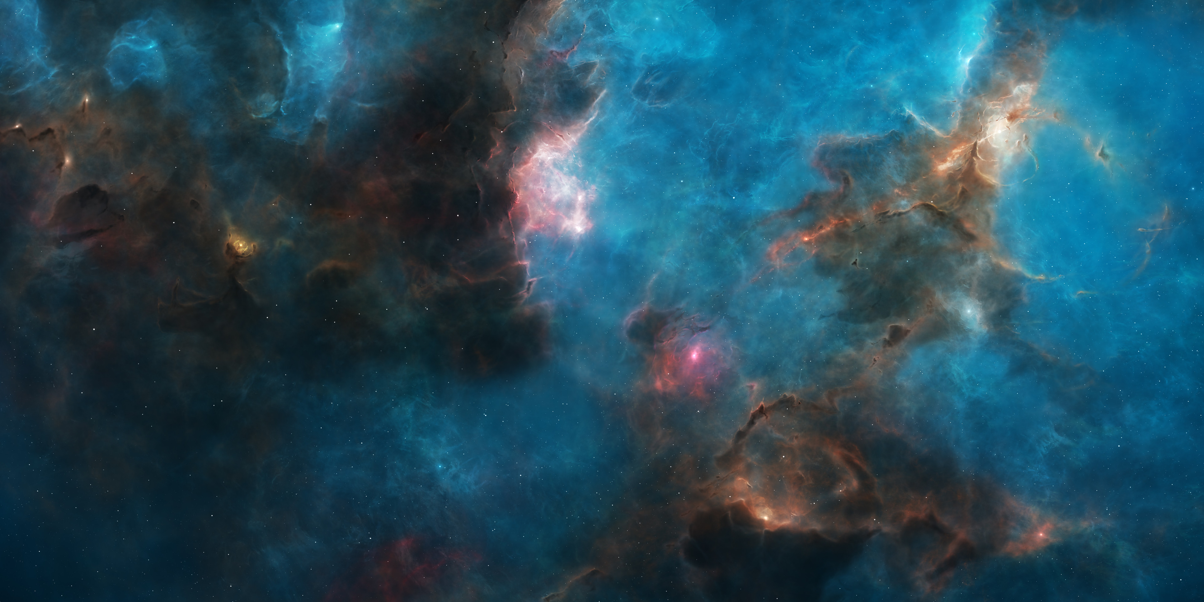 Blue Skybox by Tim Barton : r/ImaginaryStarscapes