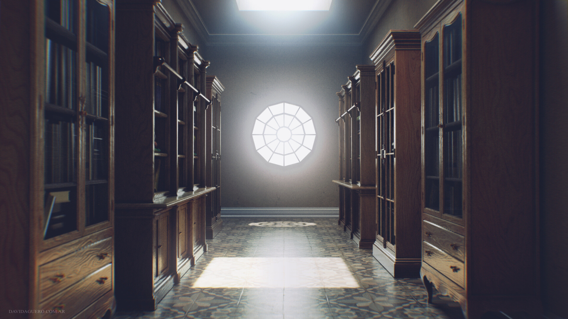 ArtStation - haunted hall