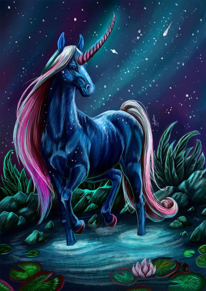 ArtStation - Unicorn magic