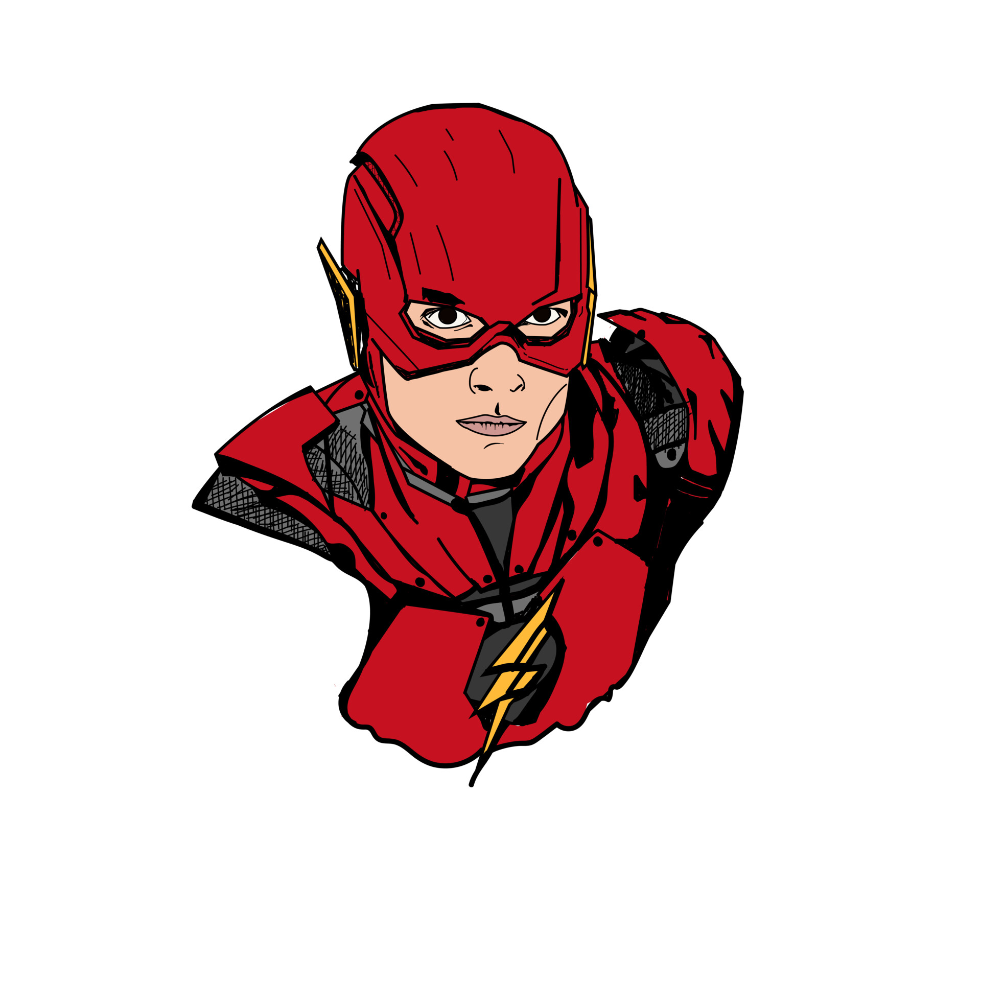 Justice League Flash Drawings