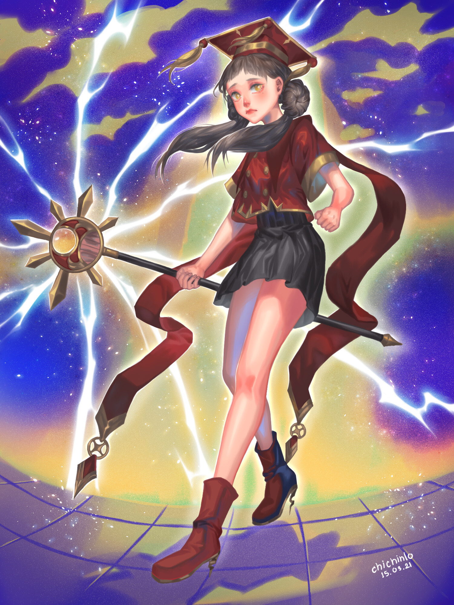 ArtStation - Magic girl