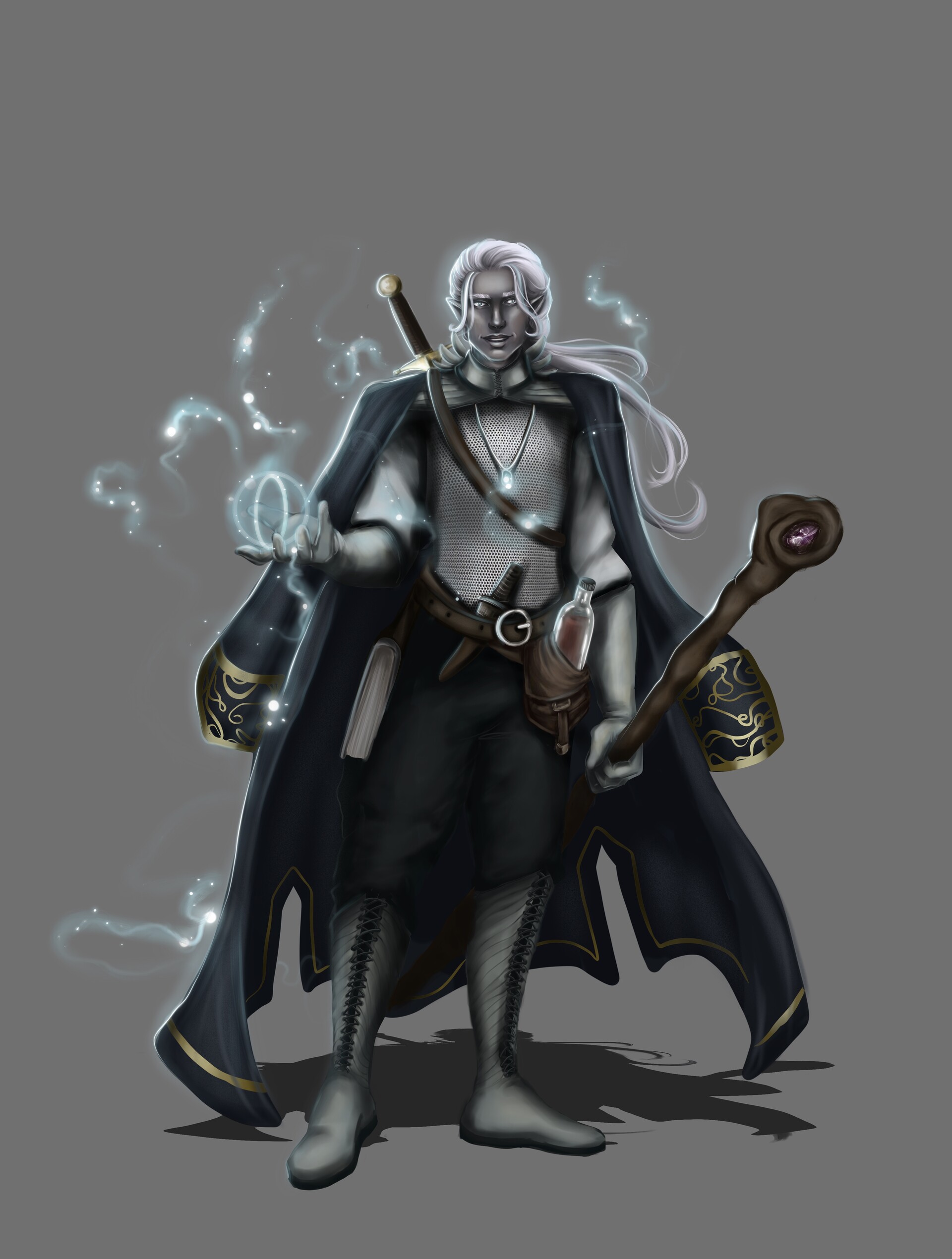 drow wizard necromancer
