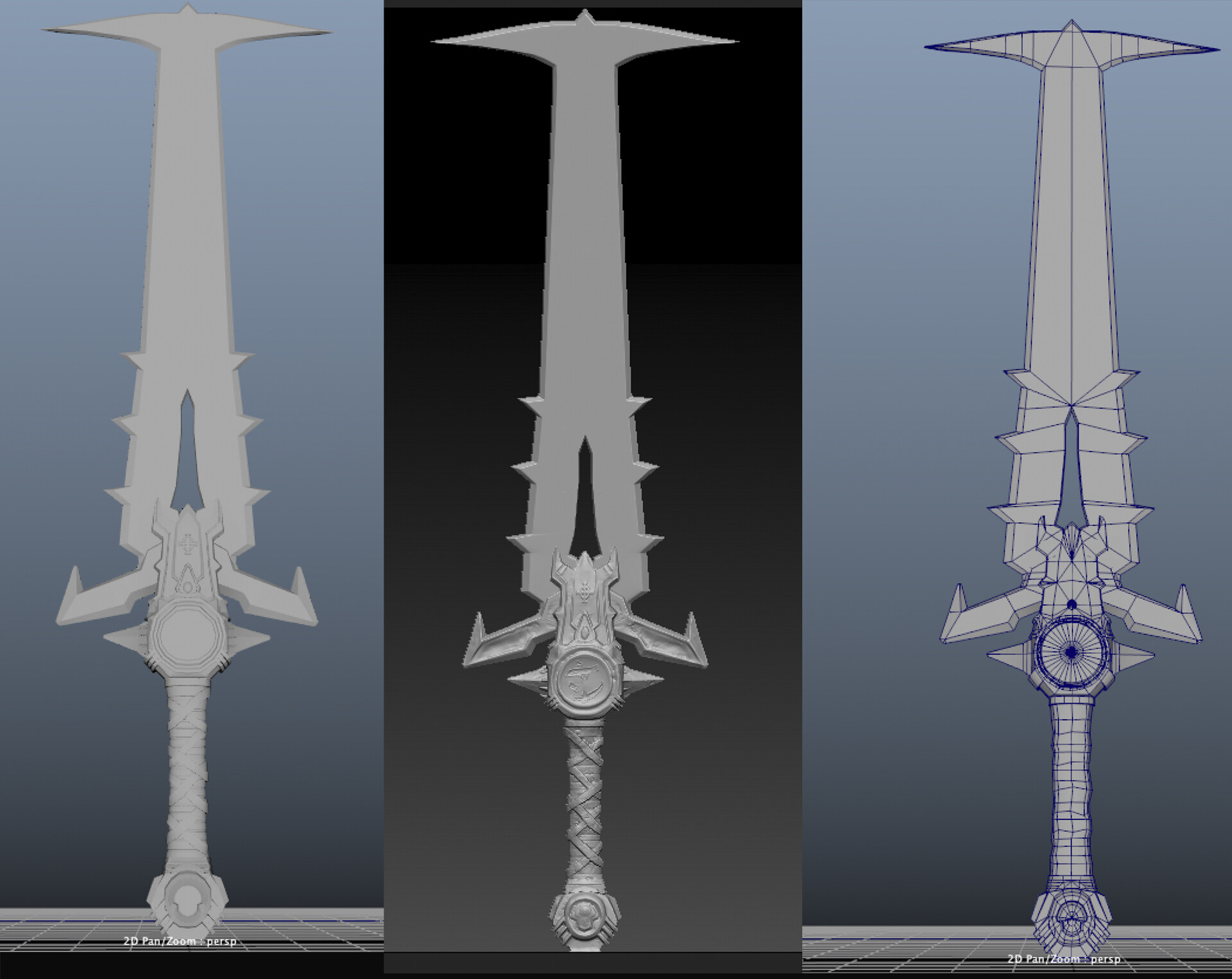 Sophia L. - Crucible- Doom Eternal Fanart