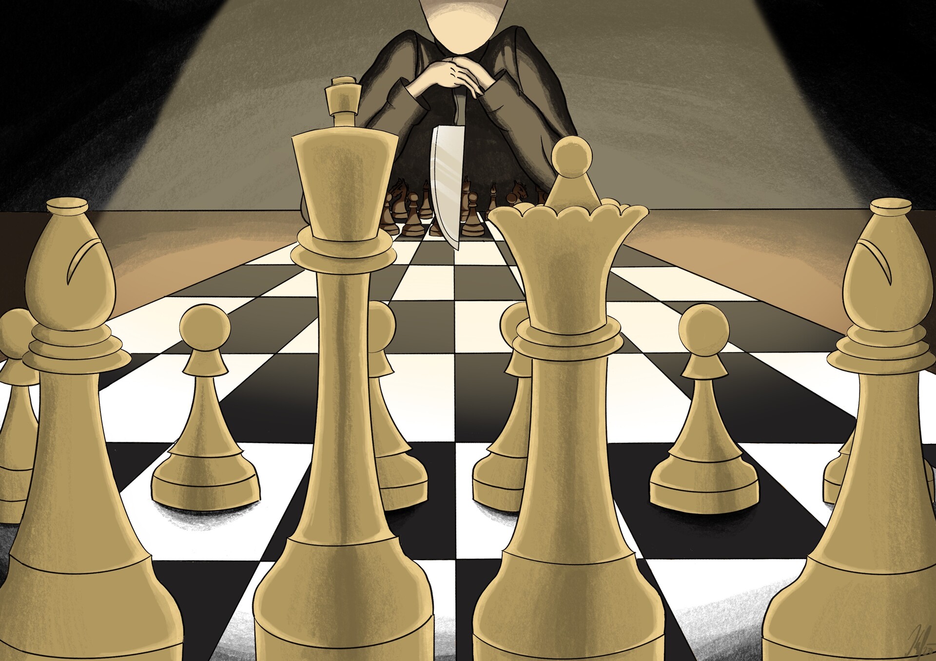 ArtStation - Deadly chess