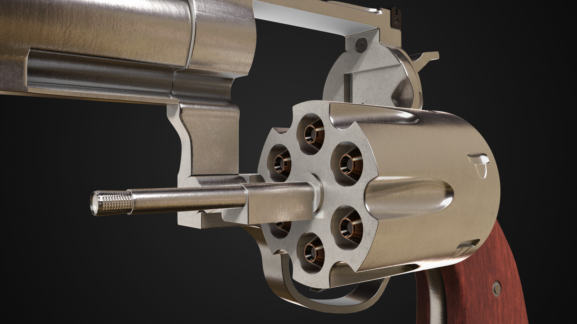 May - Revolver (3D Modeling)