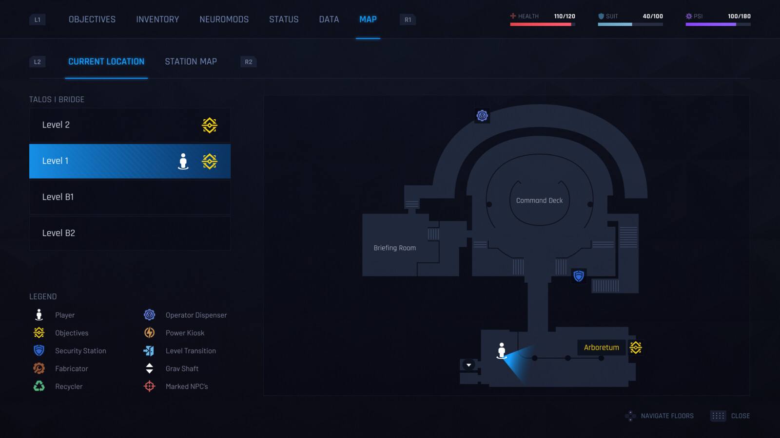 Max Osipovsky - Prey (2017) UI Redesign