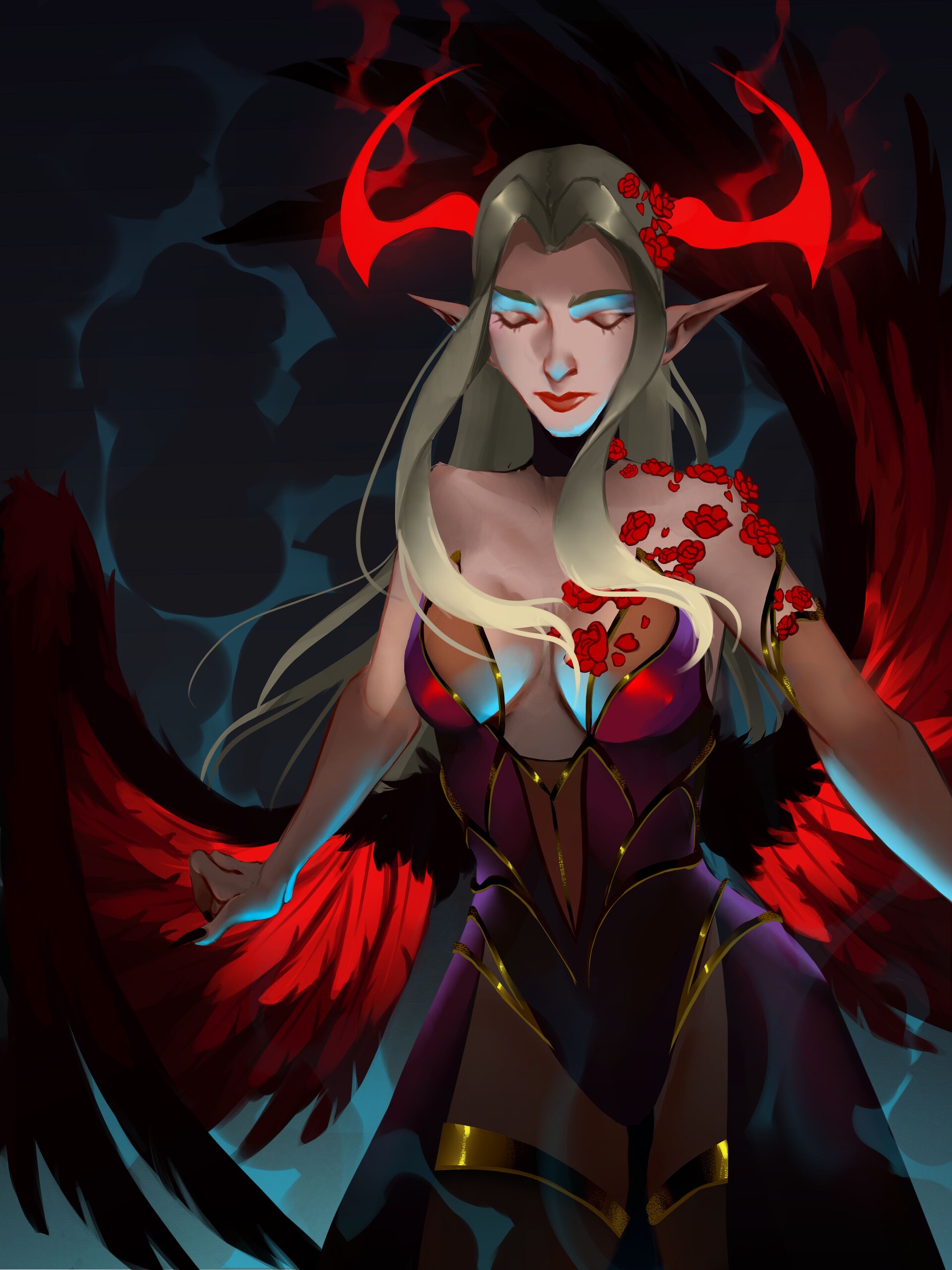 ArtStation - Winged Elf