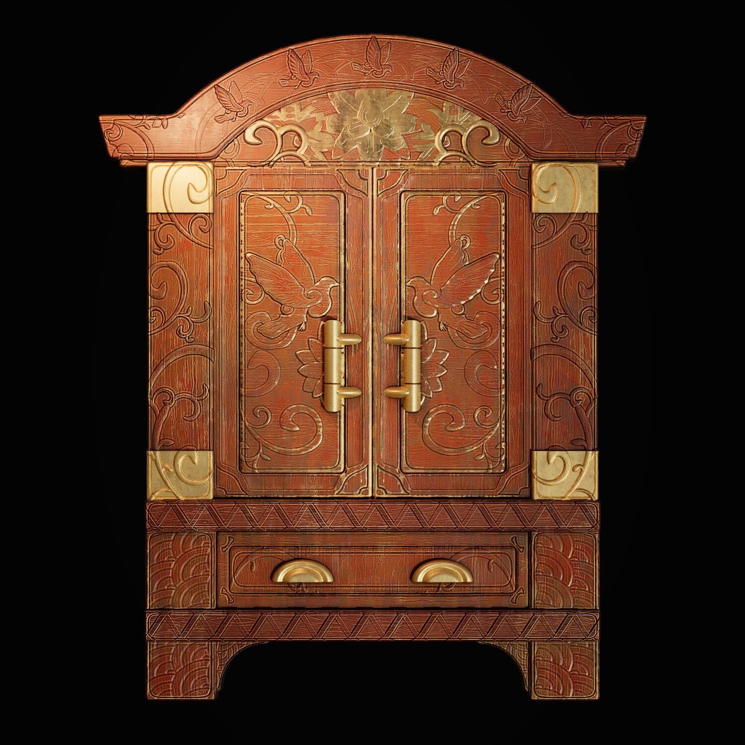ArtStation - Stylized Cabinet
