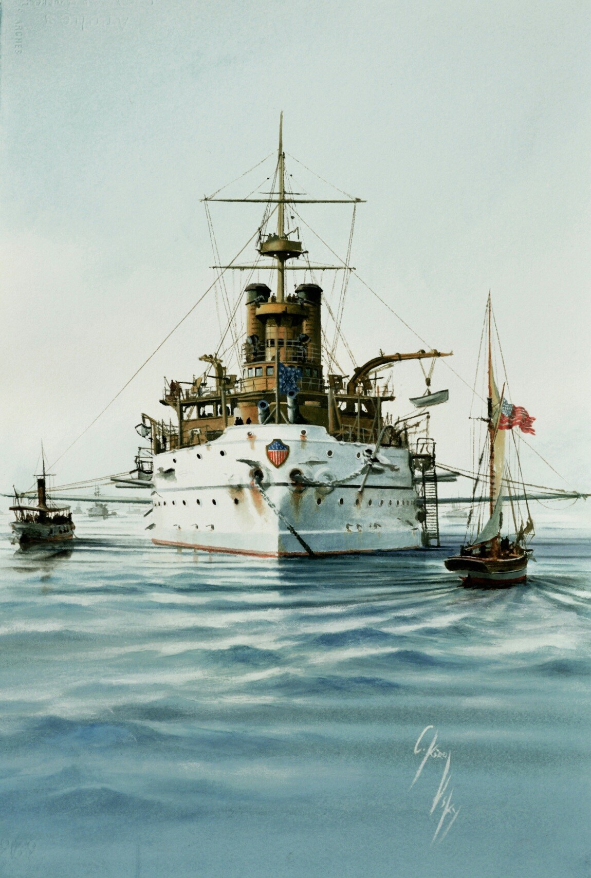 ArtStation - USS WISCONSIN