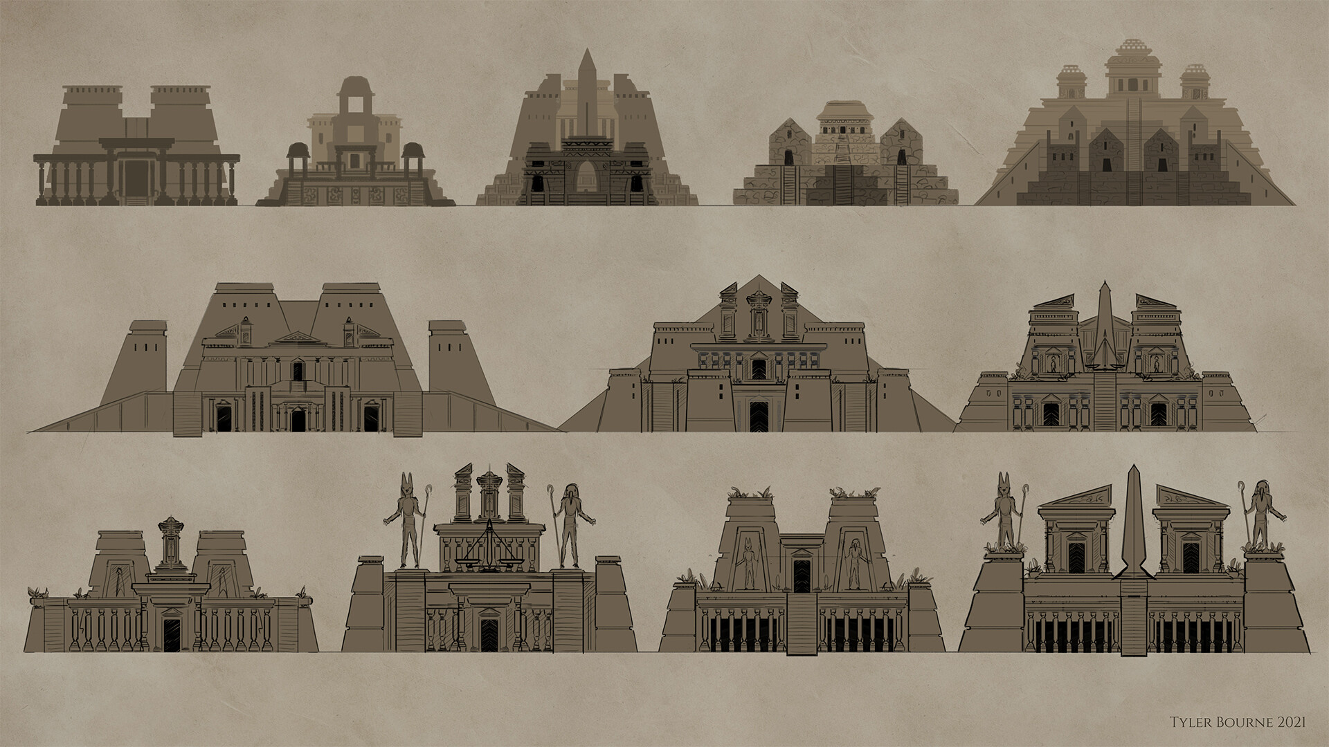Tyler Bourne - Ancient Architecture