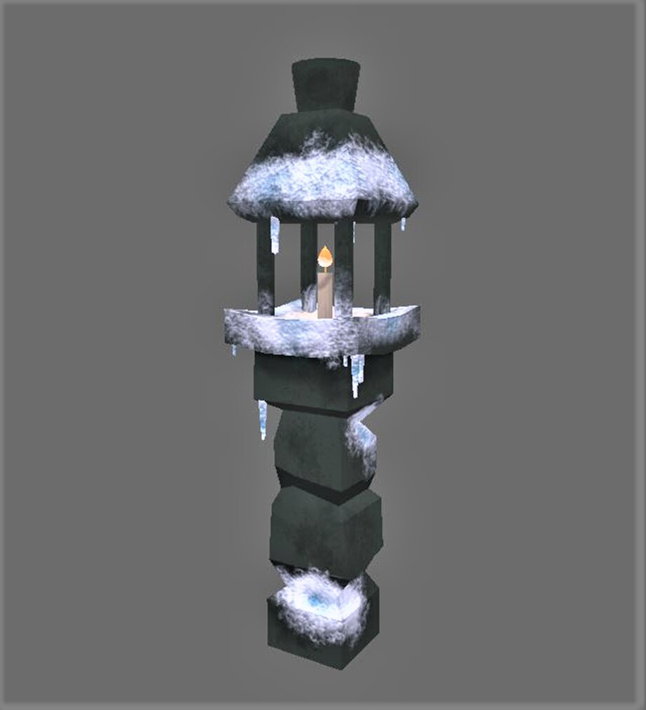 ArtStation - Stone Lantern