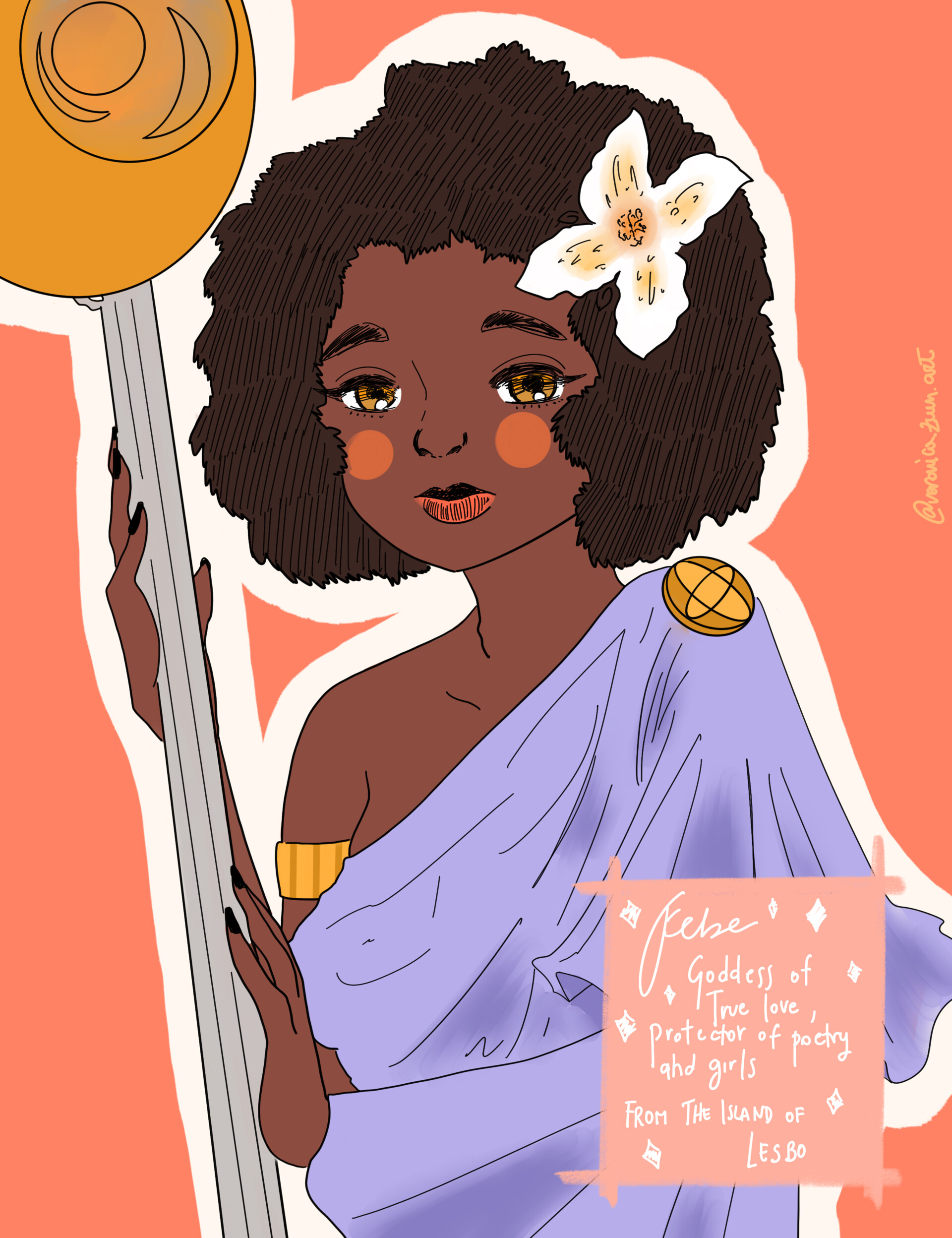 ArtStation - Febe Goddess (Oc)