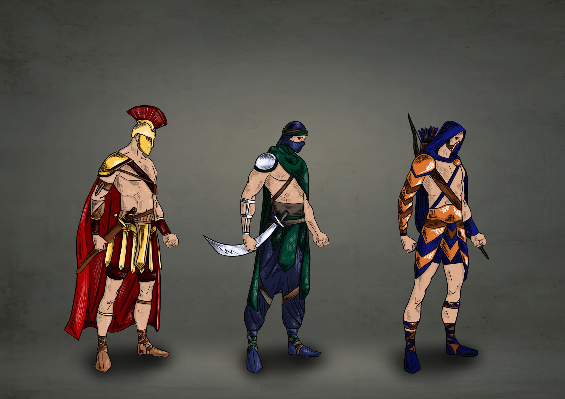 ArtStation - Temple Guards