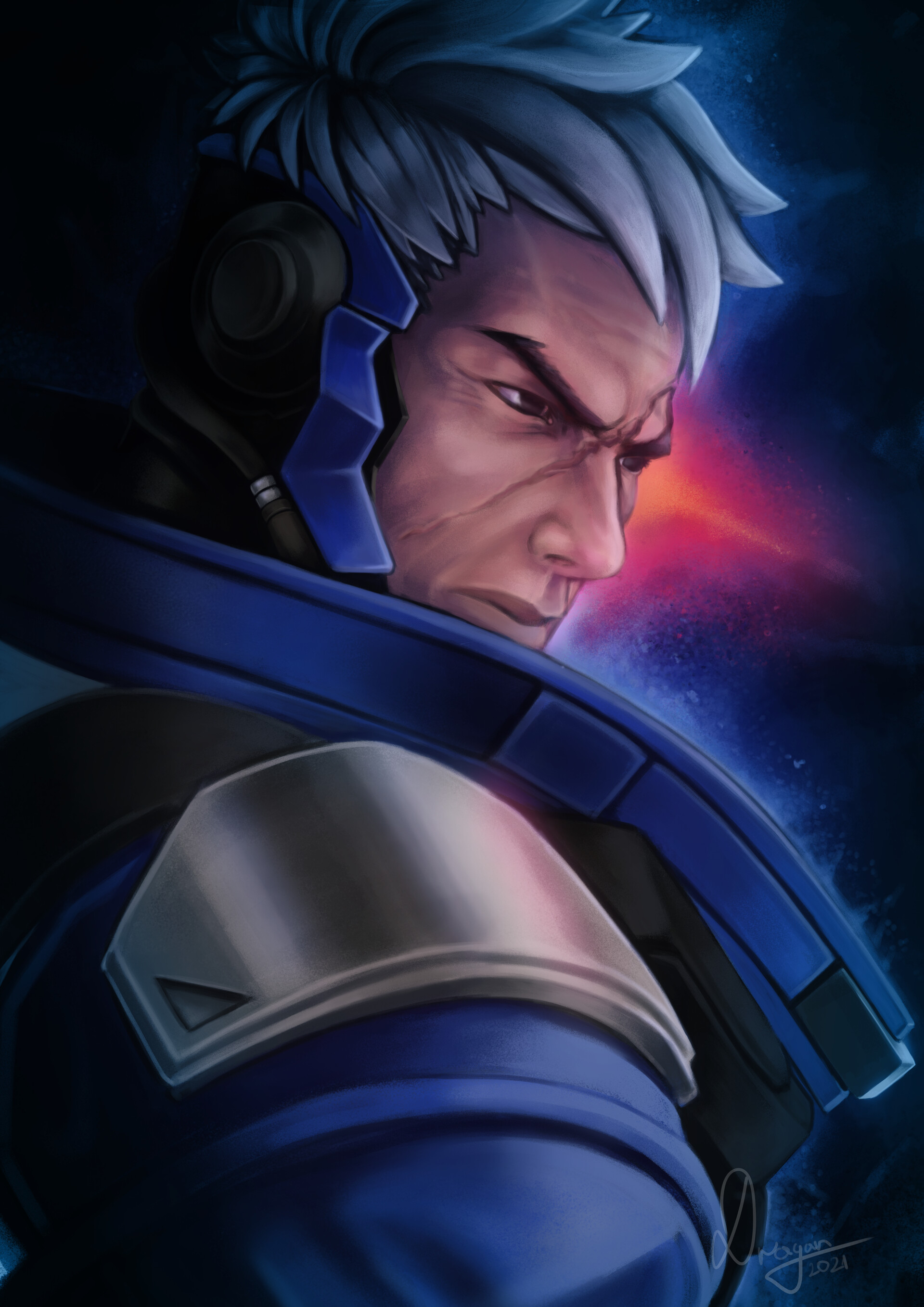 ArtStation - Jack Morrison SOLDIER:76