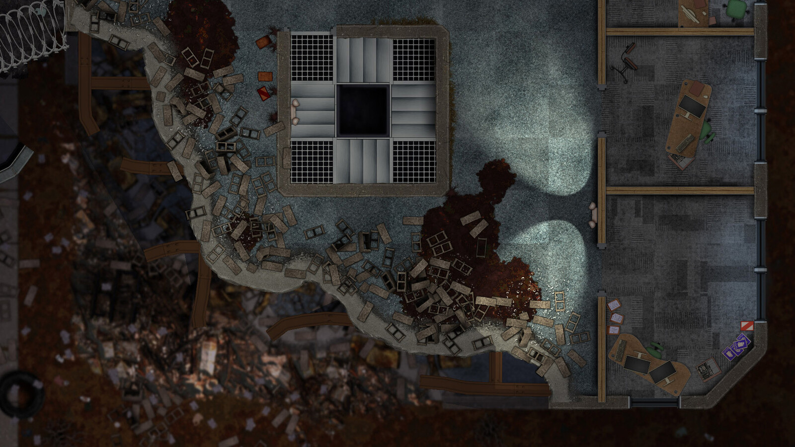 K. R. Biggs - Post Apocalyptic Tabletop Battle Maps