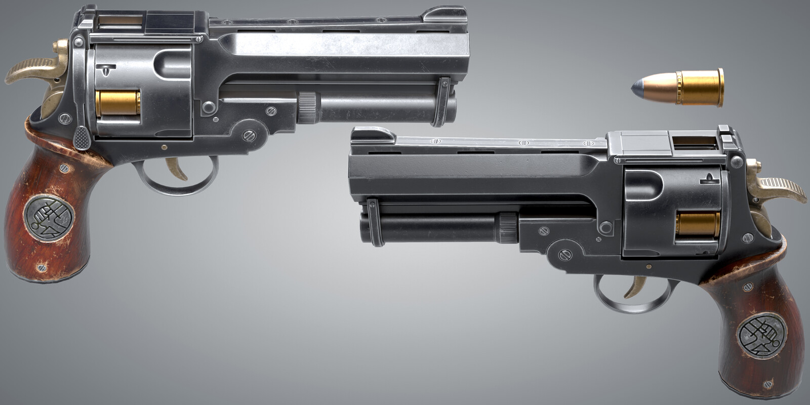 Alexander Lilja - Hellboy - The Good Samaritan Revolver