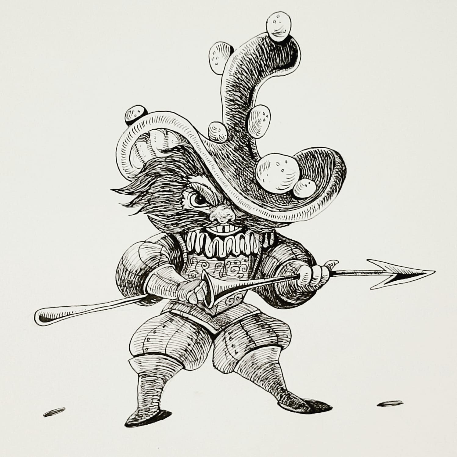 ArtStation - Cross Hatching Characters