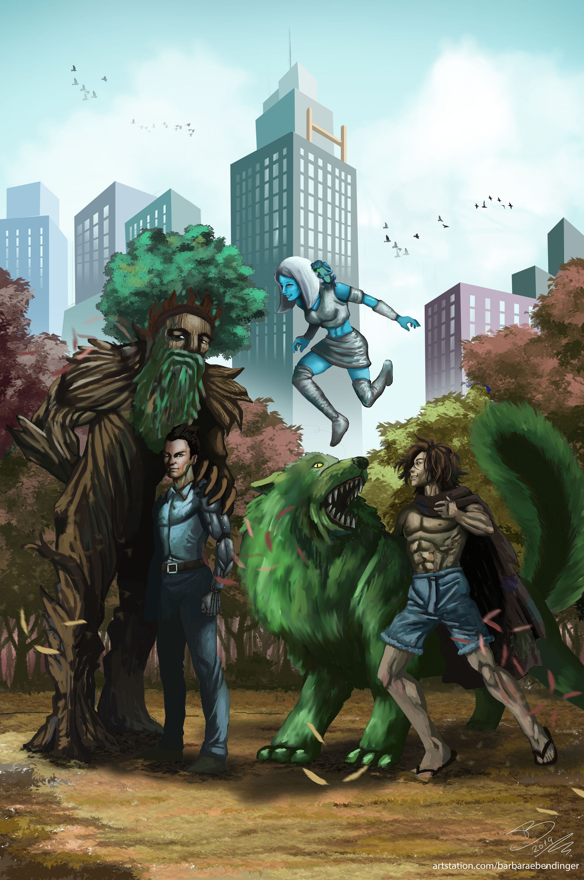 ArtStation - DnD party