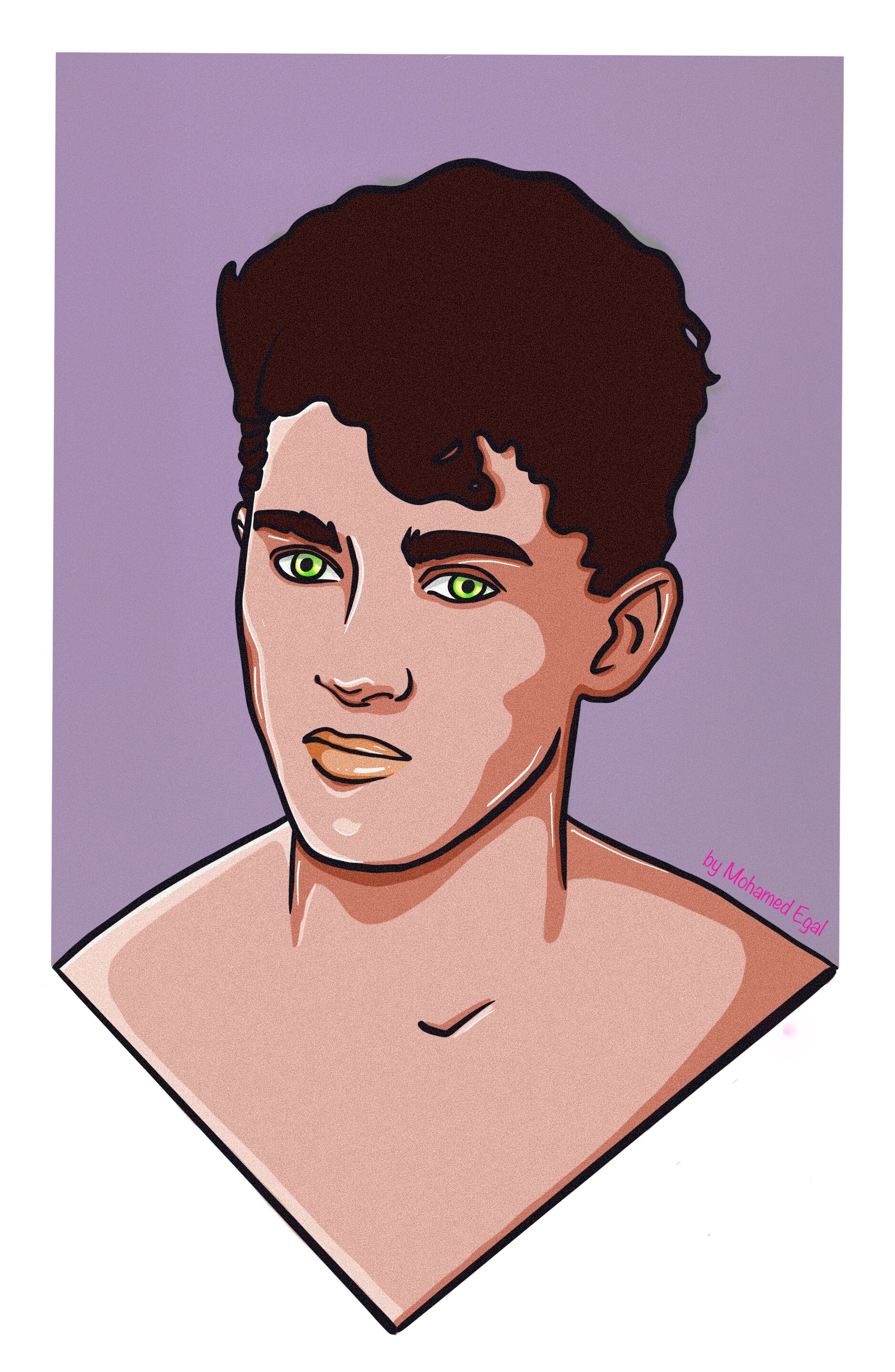 Nick Jonas Cartoon Drawing