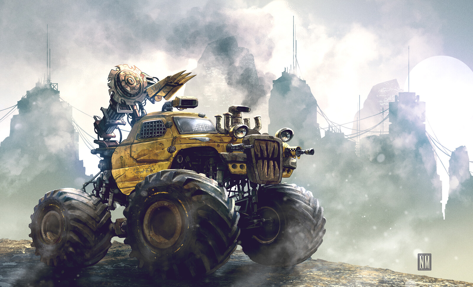 ArtStation - Monster Truck