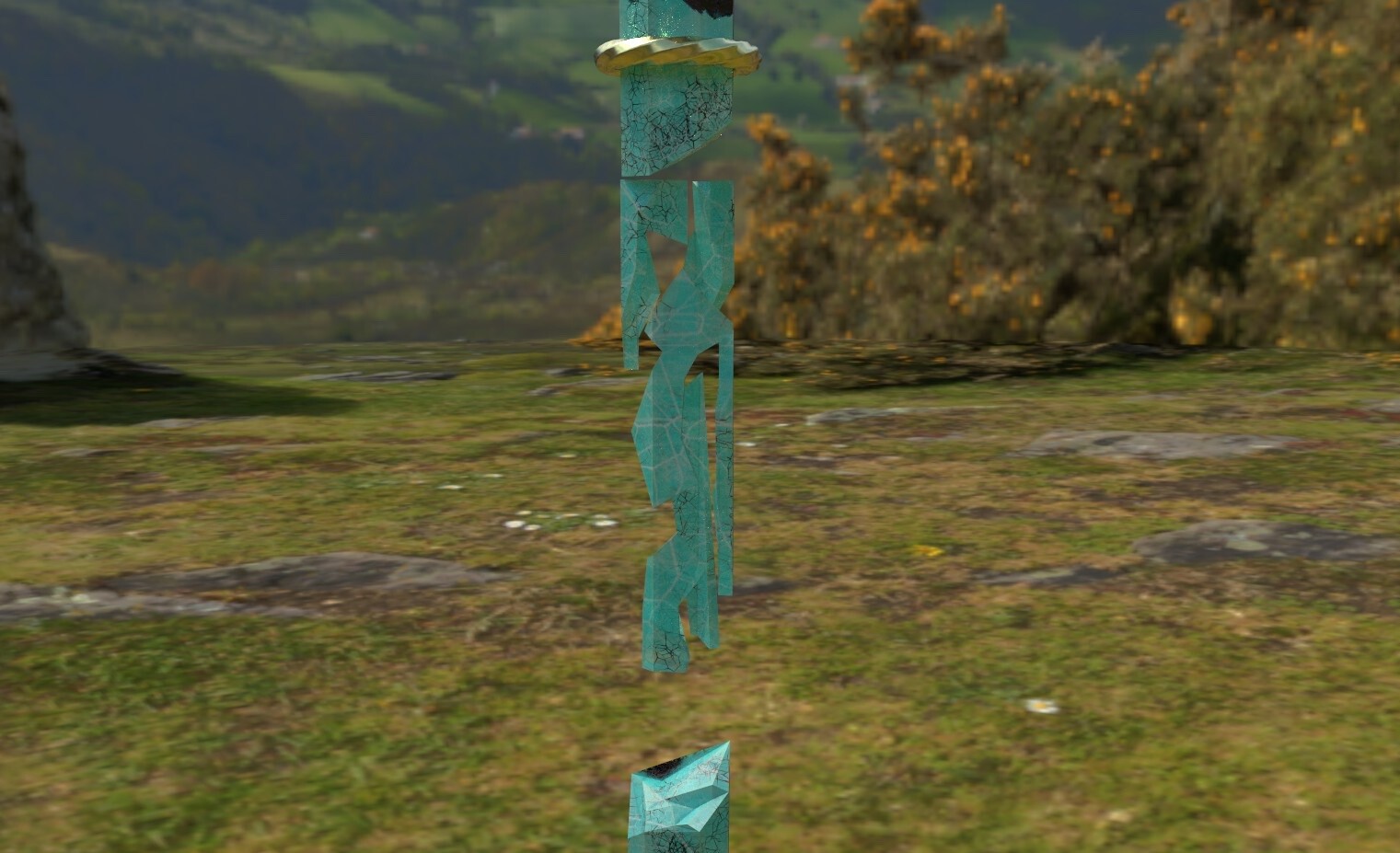 magic crystal staff