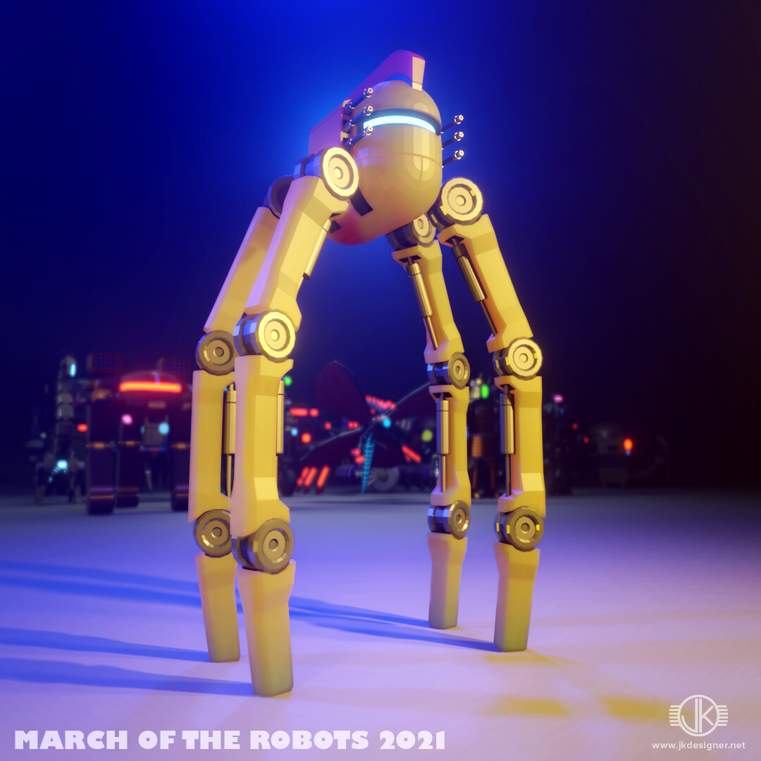 ArtStation - March of the Robots 032721