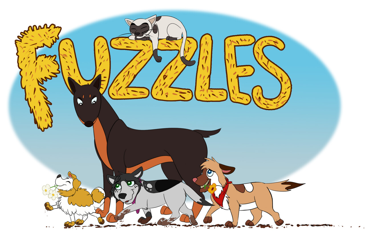 ArtStation - Fuzzles - Original Comic Series Promo Art