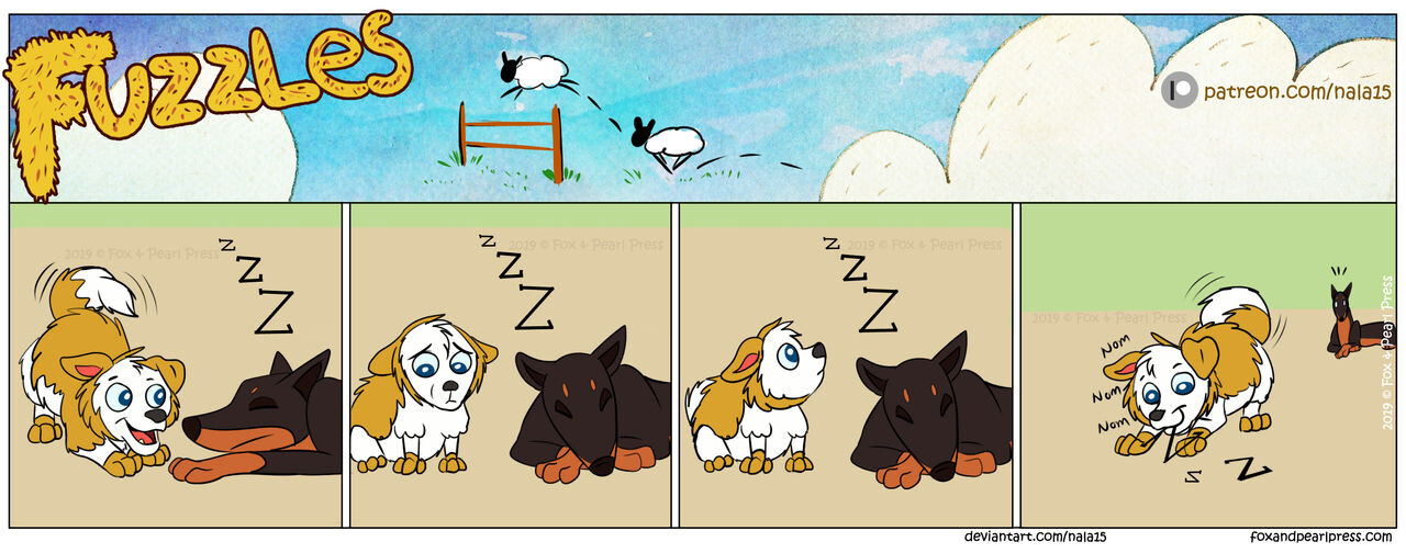 ArtStation - Fuzzles #6 - Comic Strip