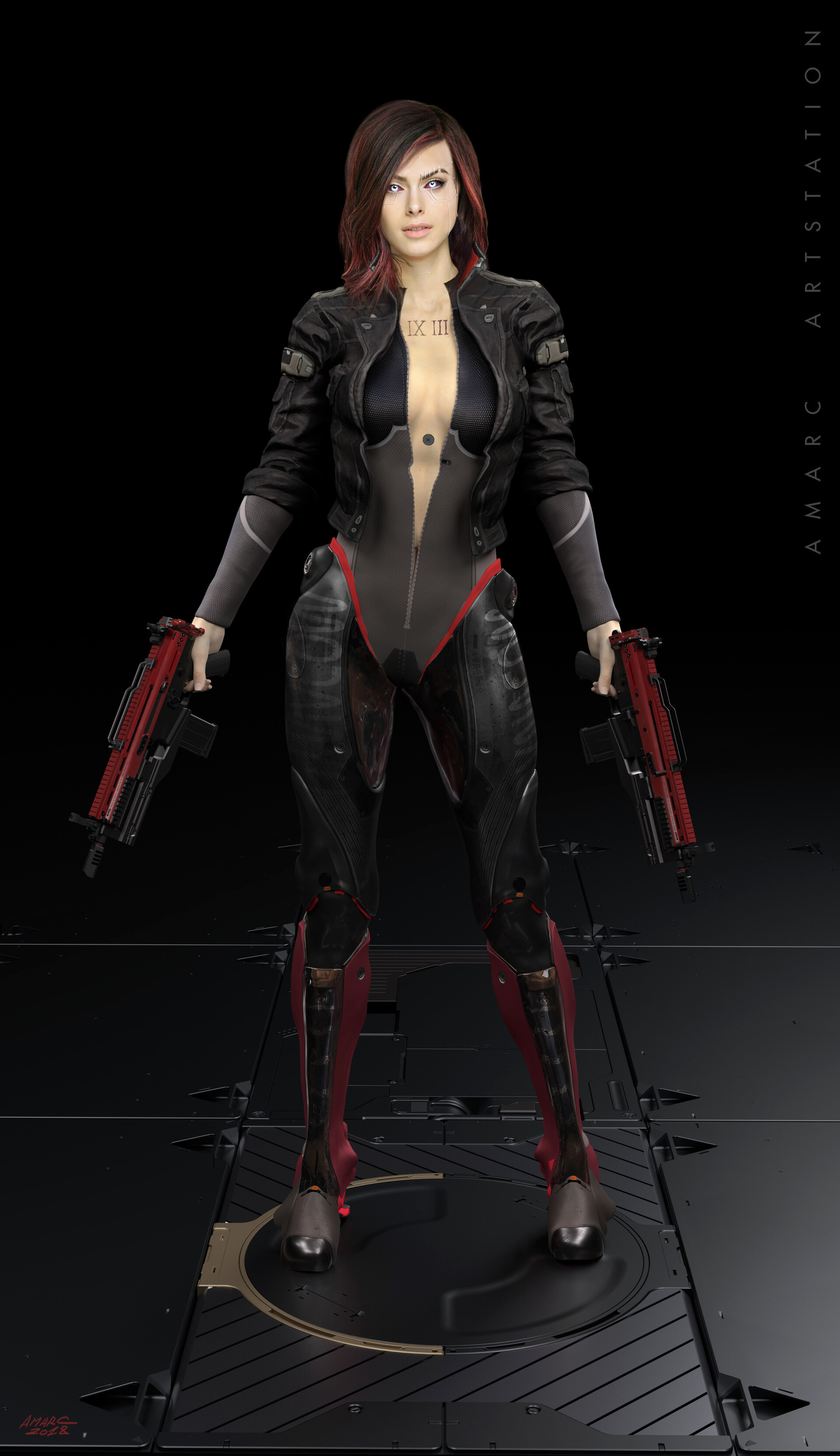 Adrian Marc - Cyberpunk Gang Leader