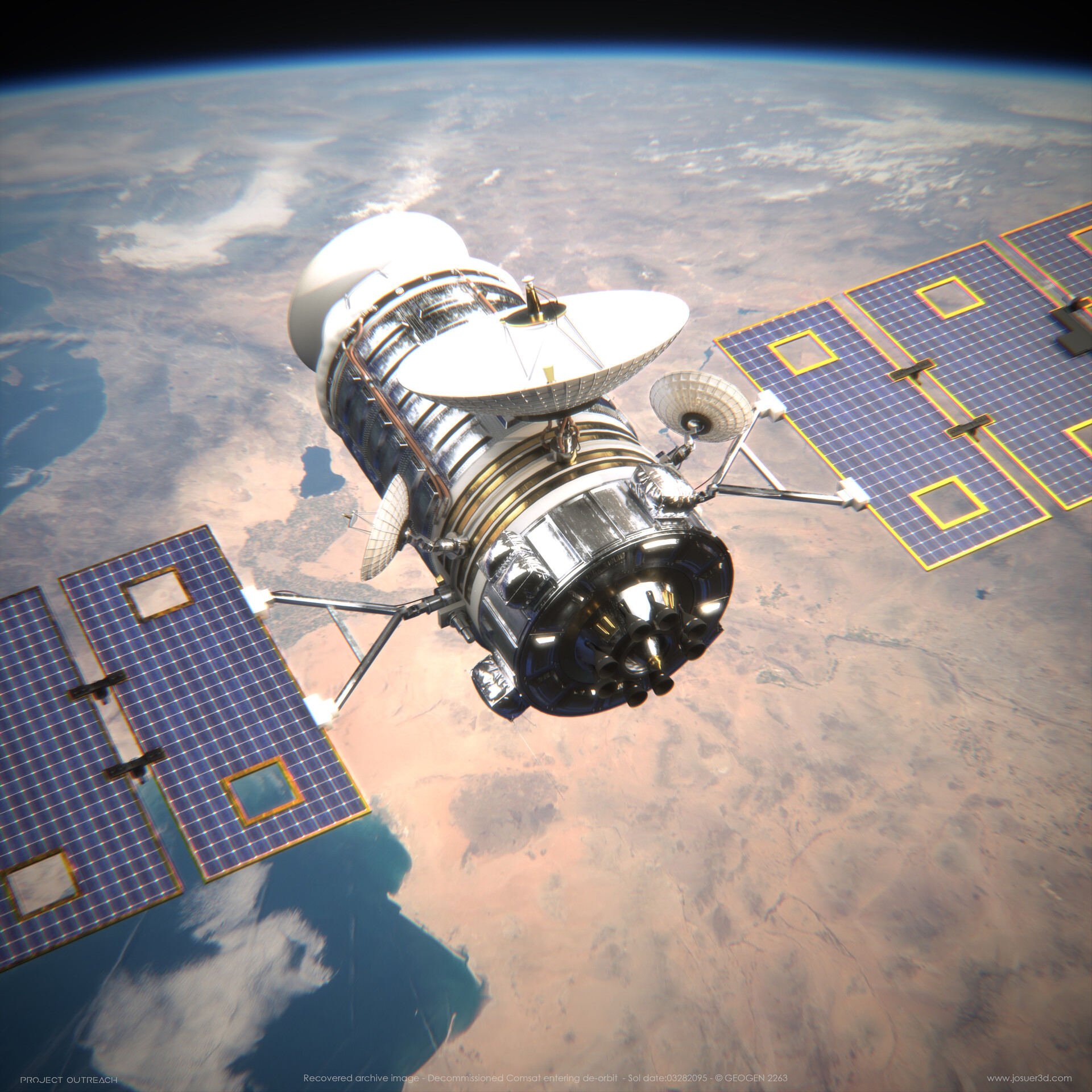 Josue Rivera - Defense Communications Satellite - 03282090