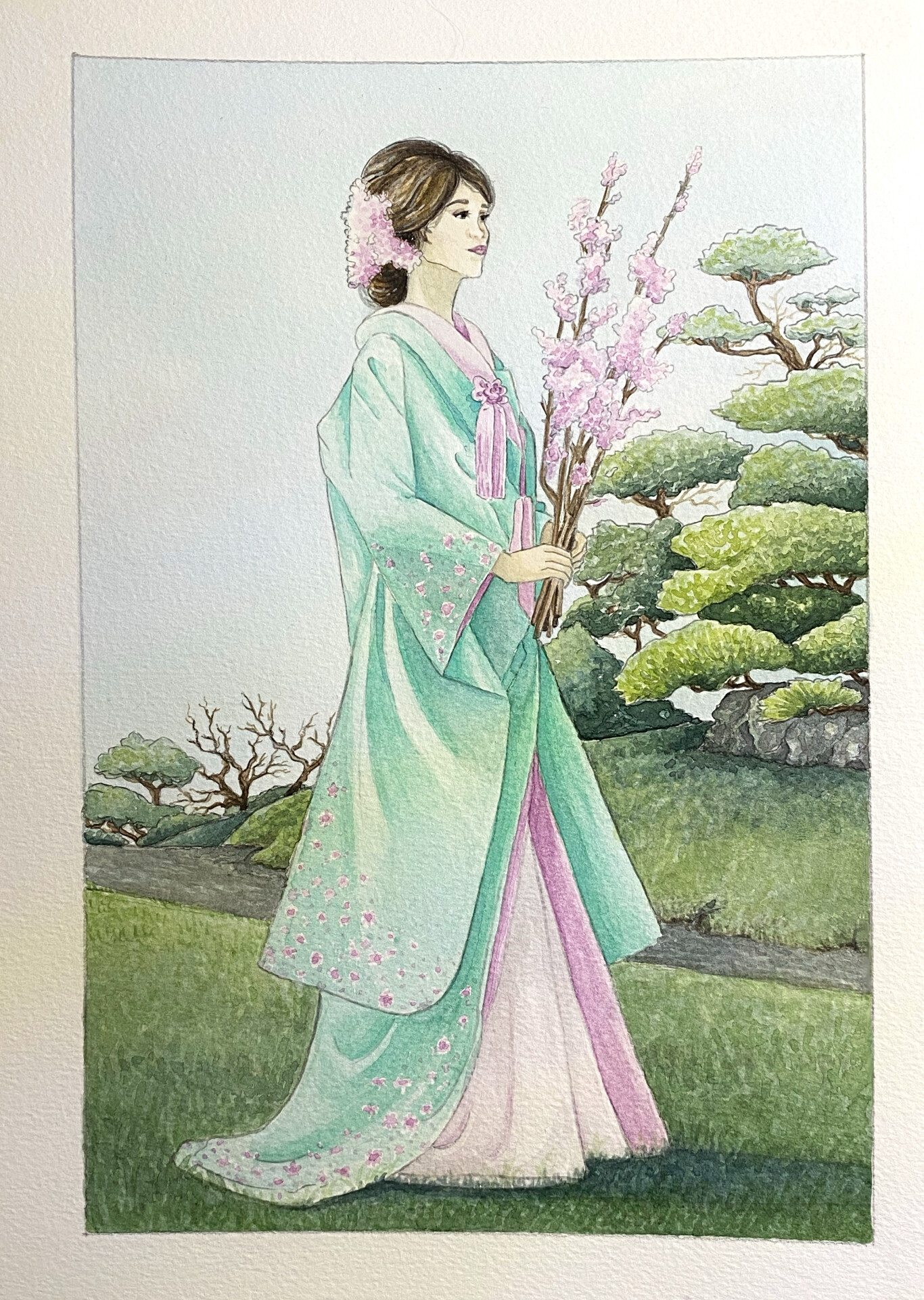 ArtStation - Japanese spring