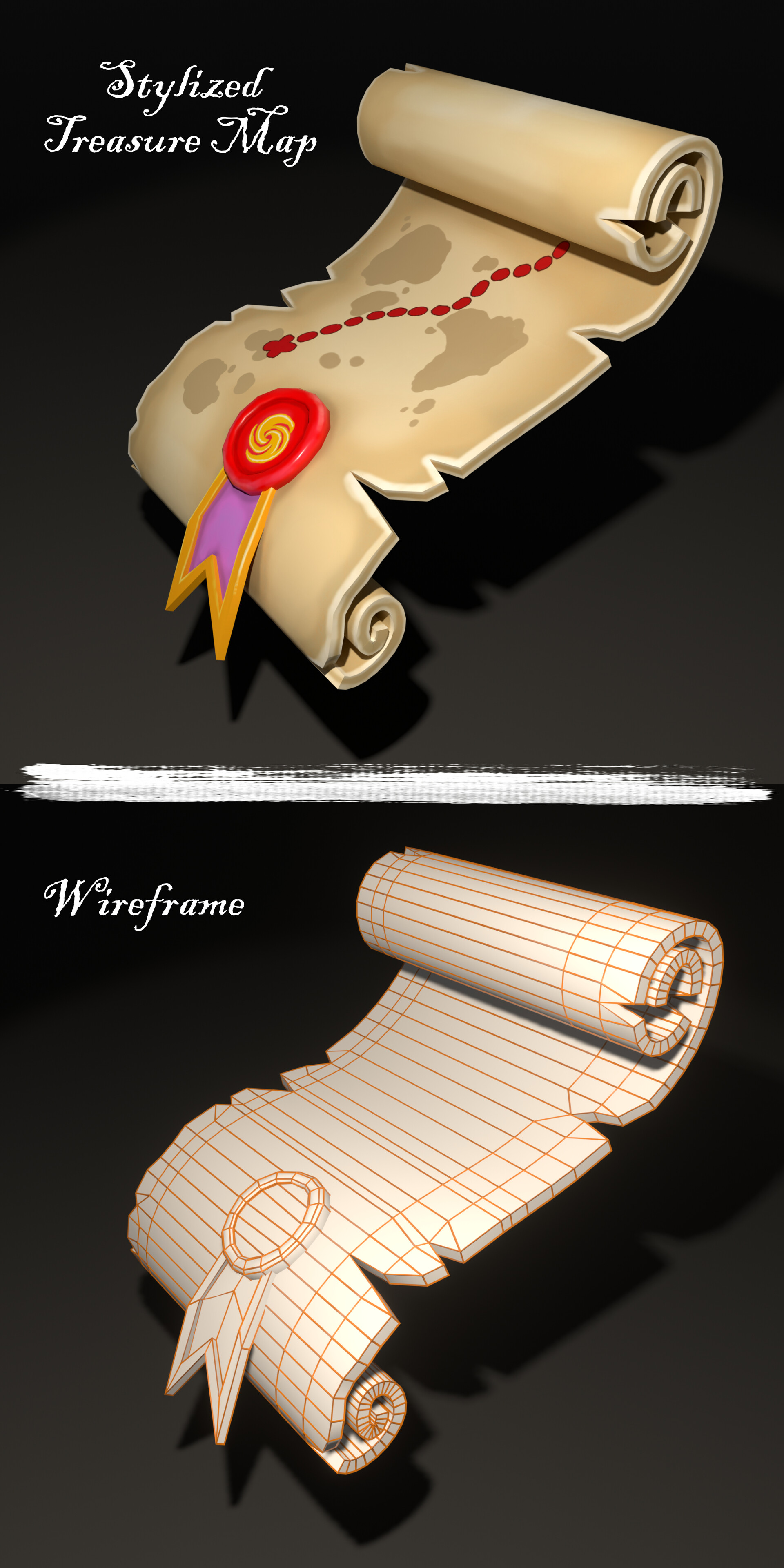 Izzy Stijn - Stylized Treasure Map