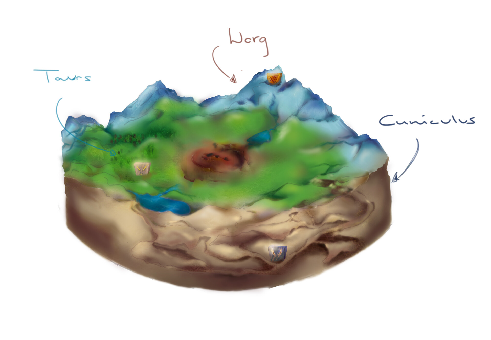 ArtStation - Battle Map - Concept Piece