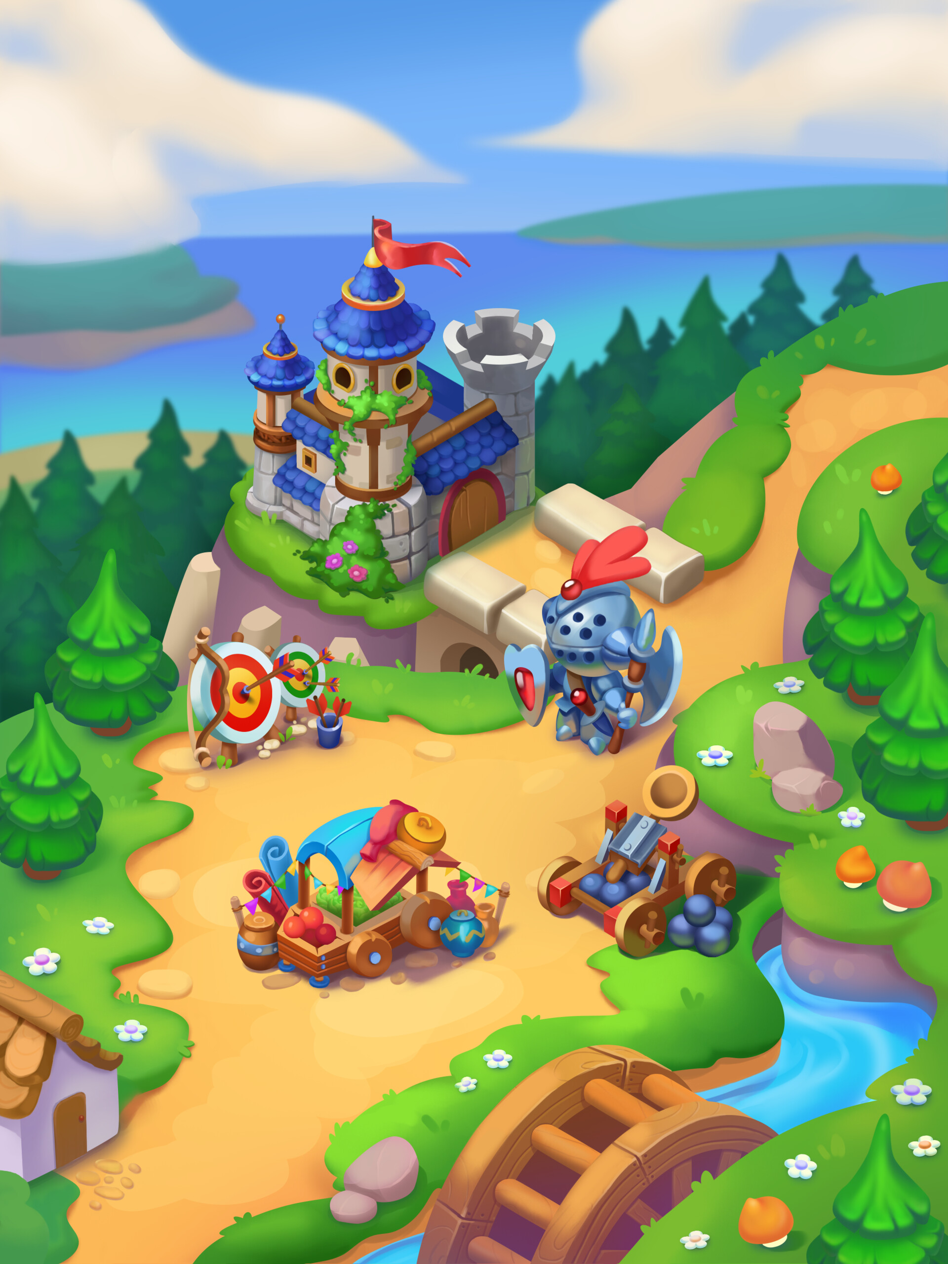 ArtStation - Locations for game and props